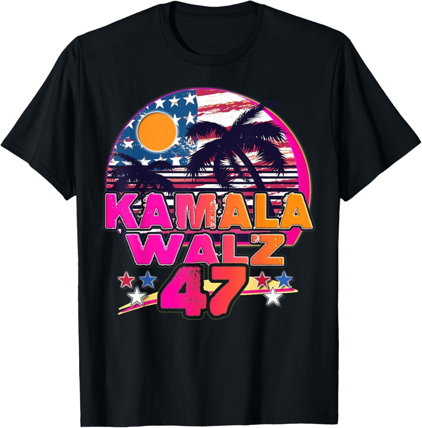 Harris Waltz 2024 Election Kamala Harris Tim Waltz 2024 T-Shirt ...