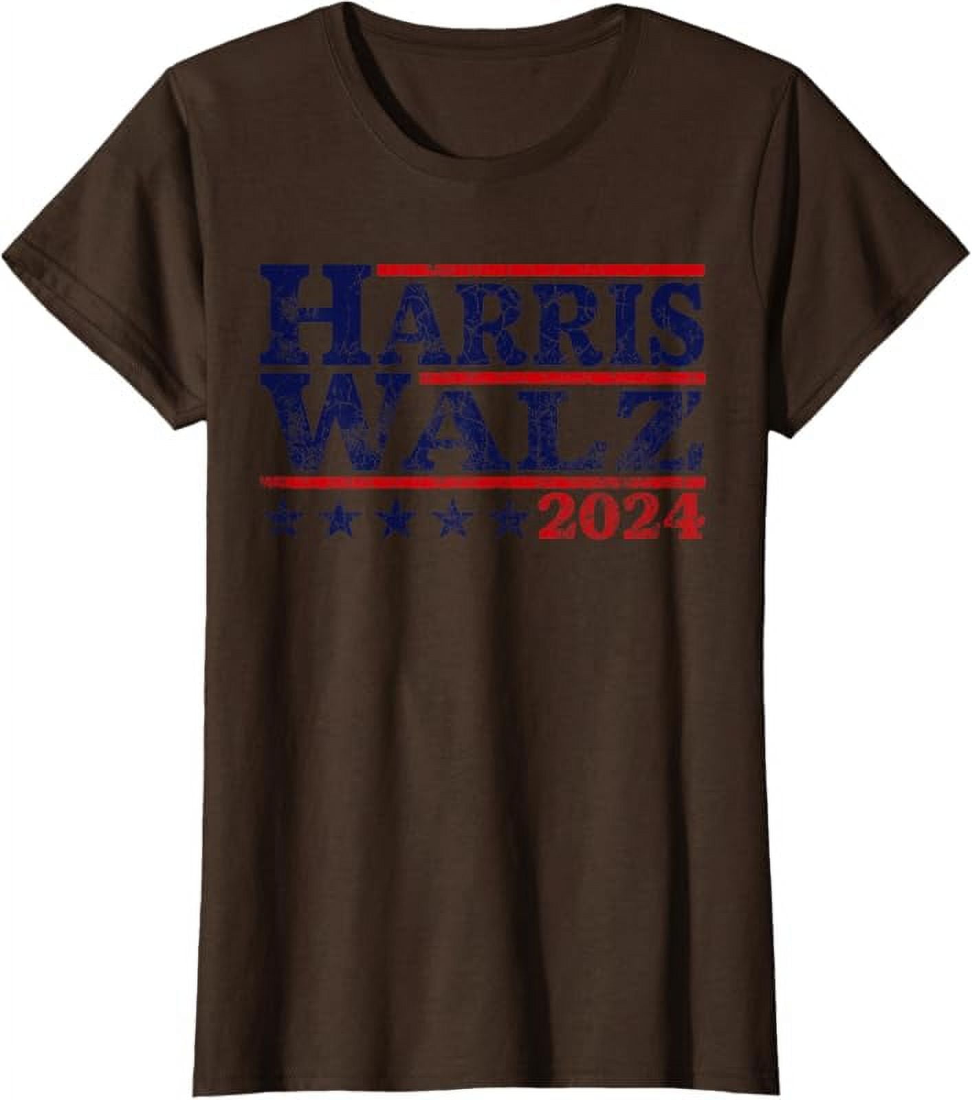 Harris Waltz 2024 Election Kamala Harris Waltz 2024 T-Shirt - Walmart.com