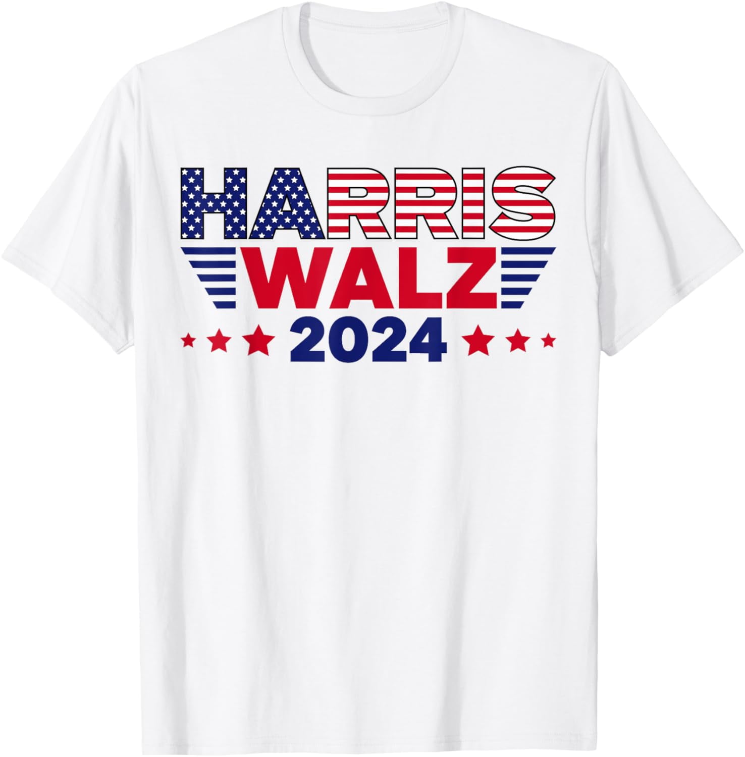 Harris Waltz 2024 Election President Kamala Harris Tim Waltz T-Shirt ...