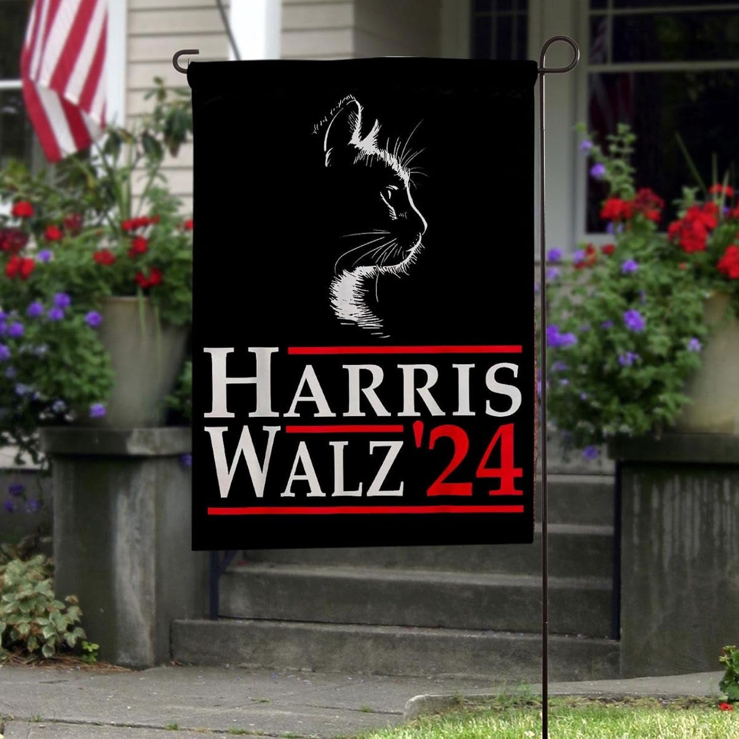 Harris Waltz 2024 Flag, Election Kamala Harris Tim Waltz 2024 flag ...
