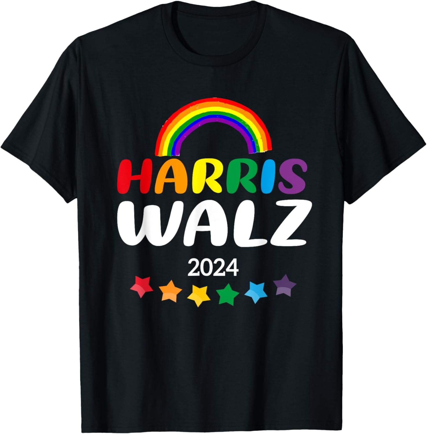 Harris Waltz 2024 Gay Pride LGBT Election Harris Waltz 2024 T-Shirt ...