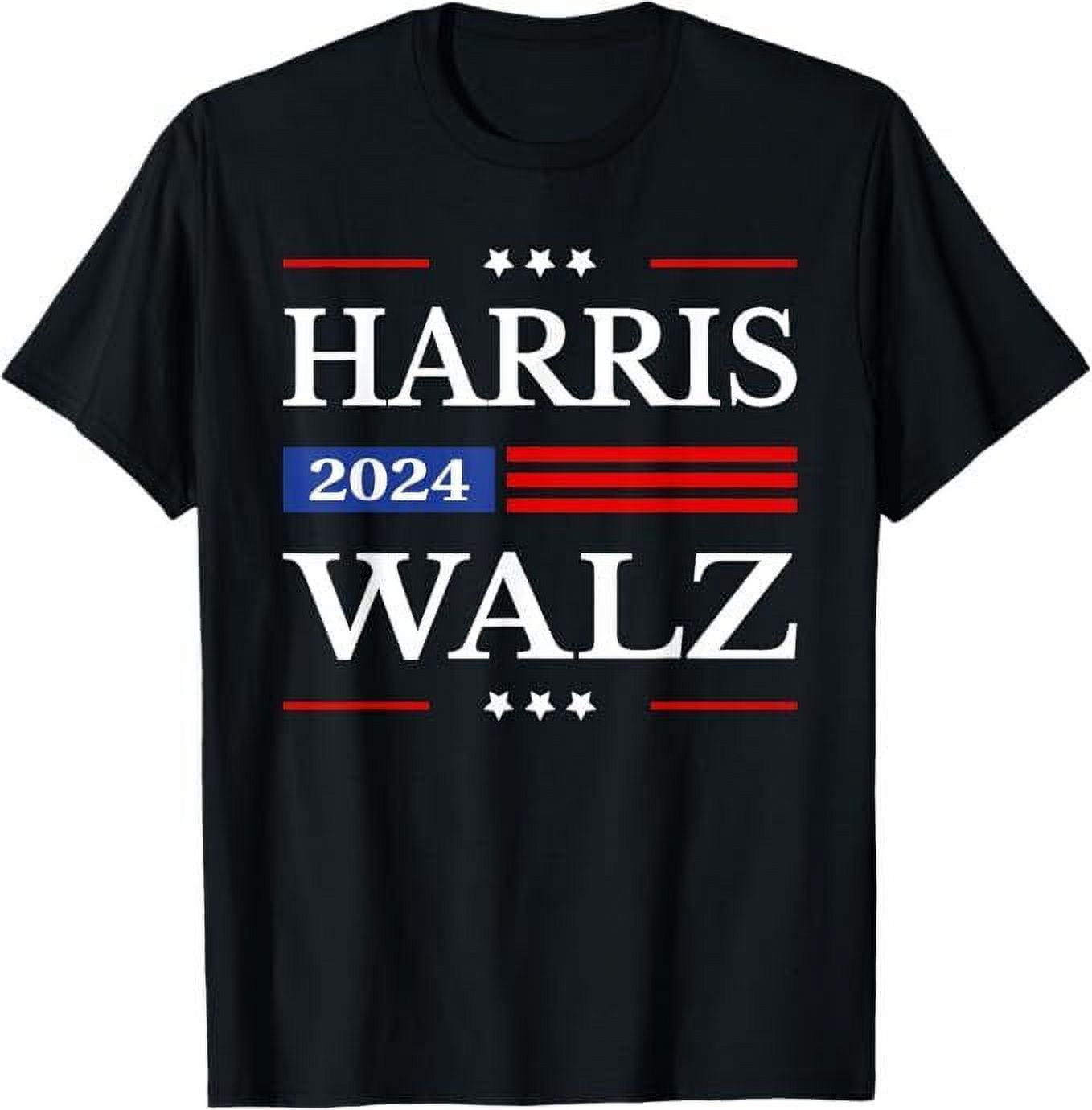 Harris Waltz 2024 Kamala Harris 2024 Tim Waltz 2024 Usa Flag Unisex T