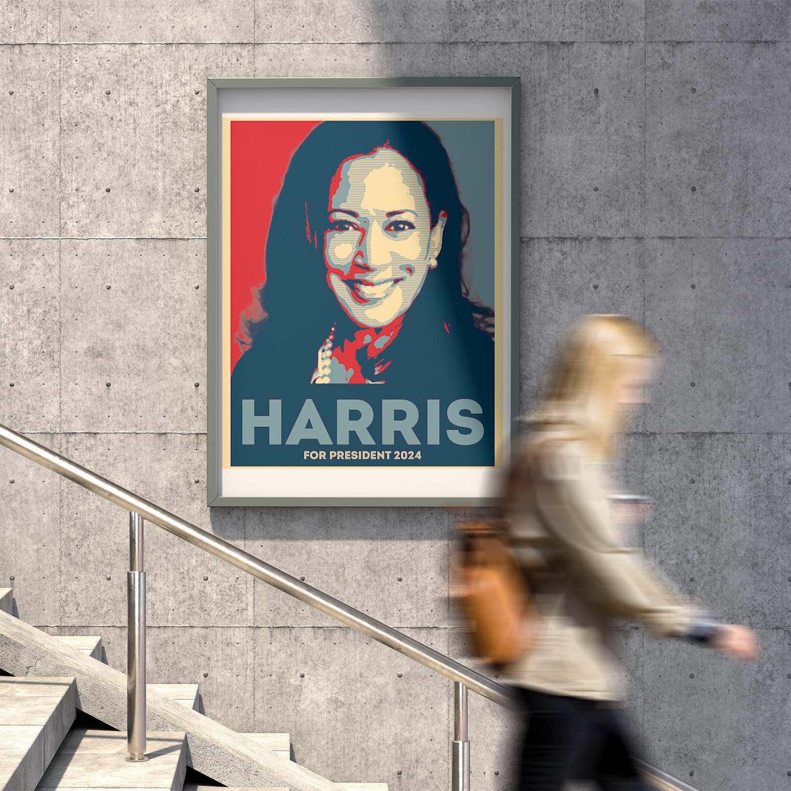Harris Waltz 2024 Poster, Kamala Harris Tim Walz Poster 5*7 inches 50g ...