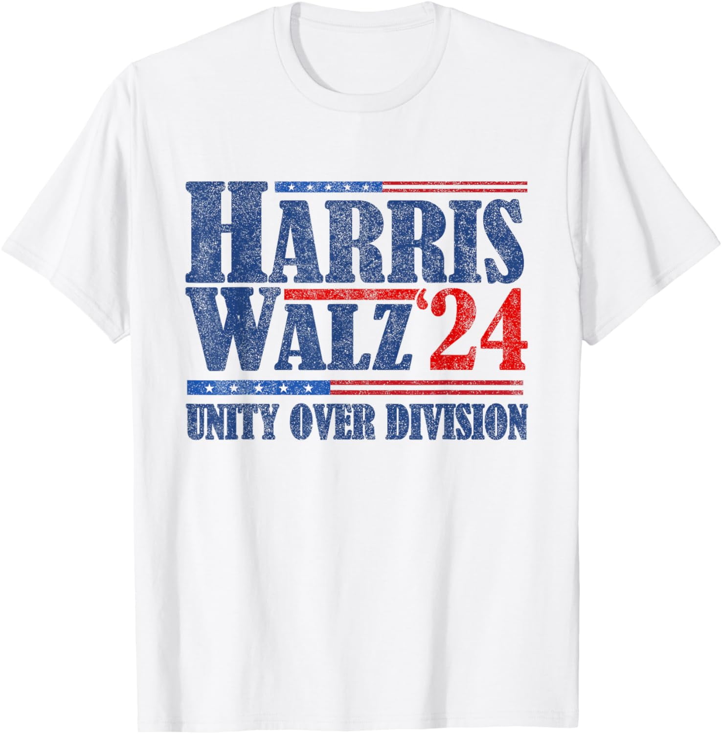 Harris Waltz 2024 Unity Over Division Harris Waltz 2024 Over T-Shirt ...