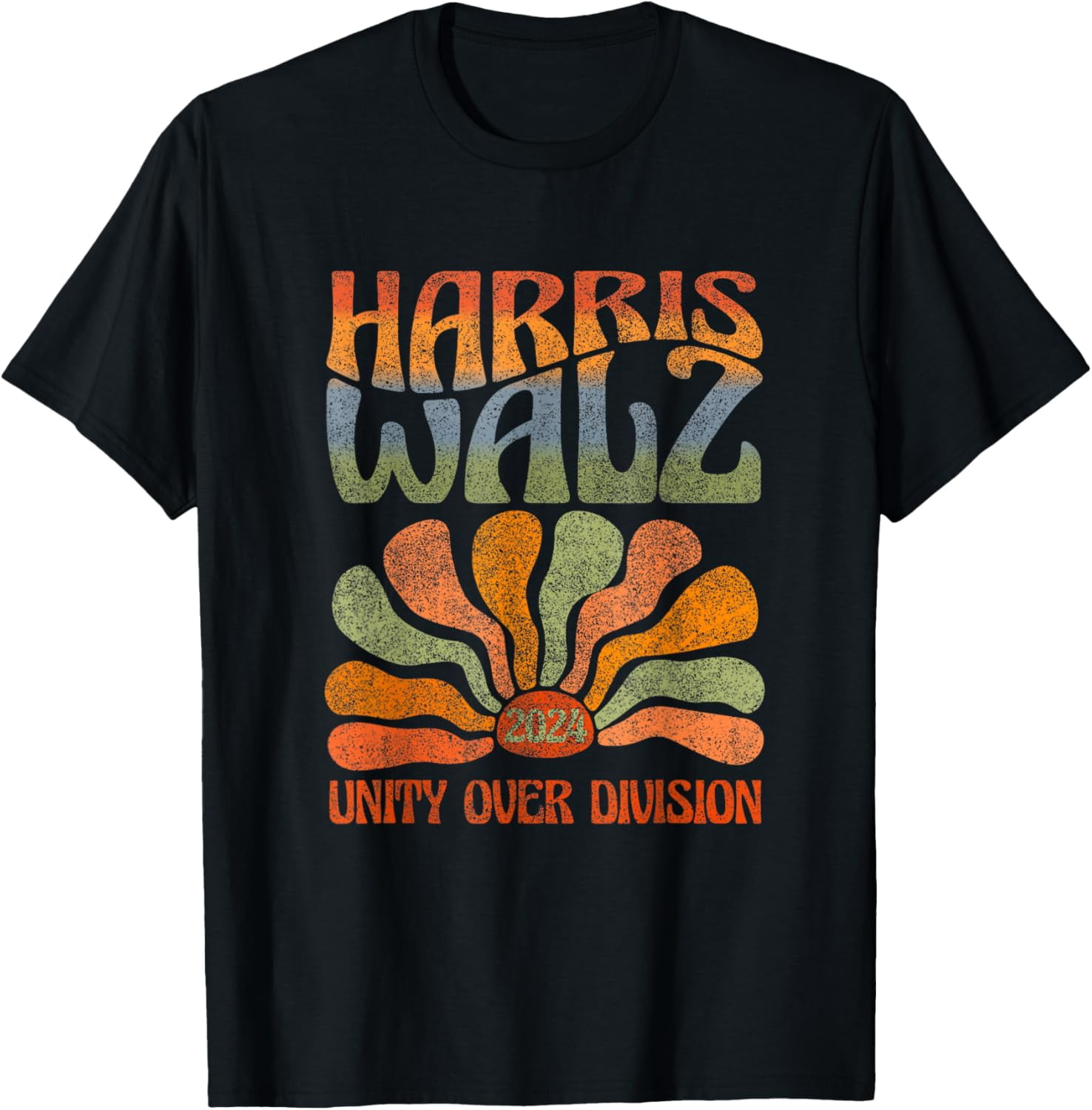 Harris Waltz 2024 Unity Over Division Harris Waltz 2024 T-Shirt ...