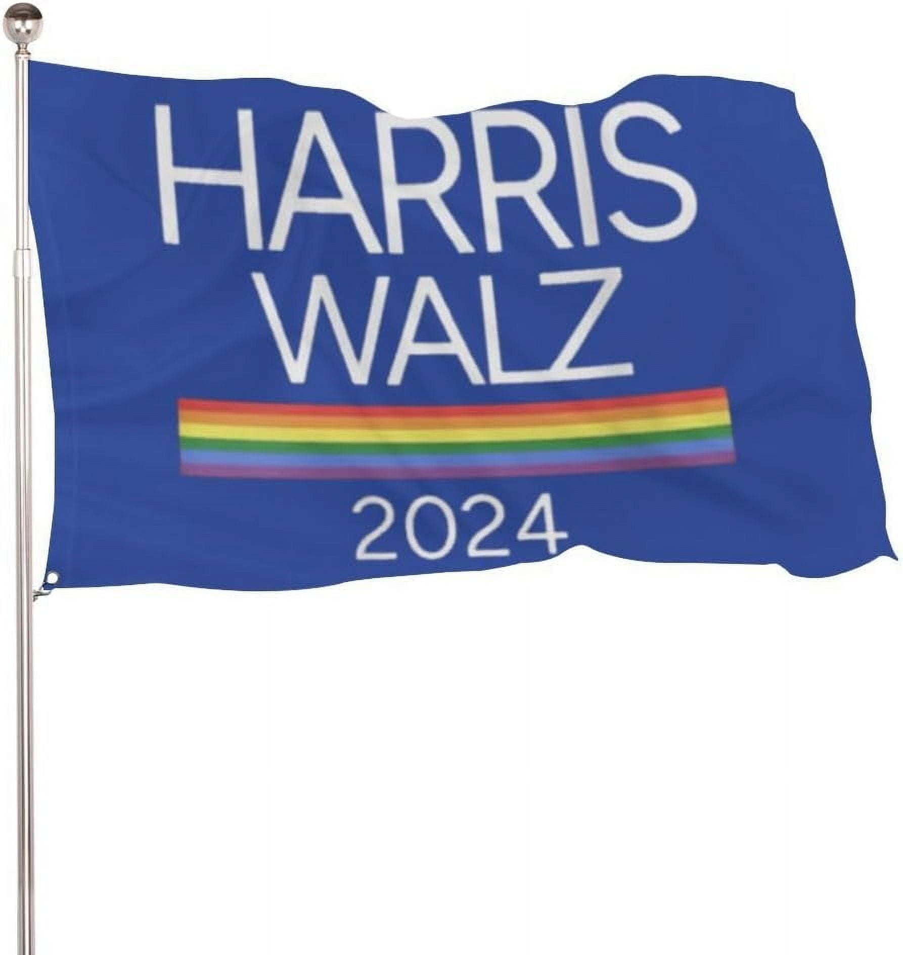 Harris Waltz Walz 2024 I‘m With Them Flag Kamala Harris Waltz 2024 ...