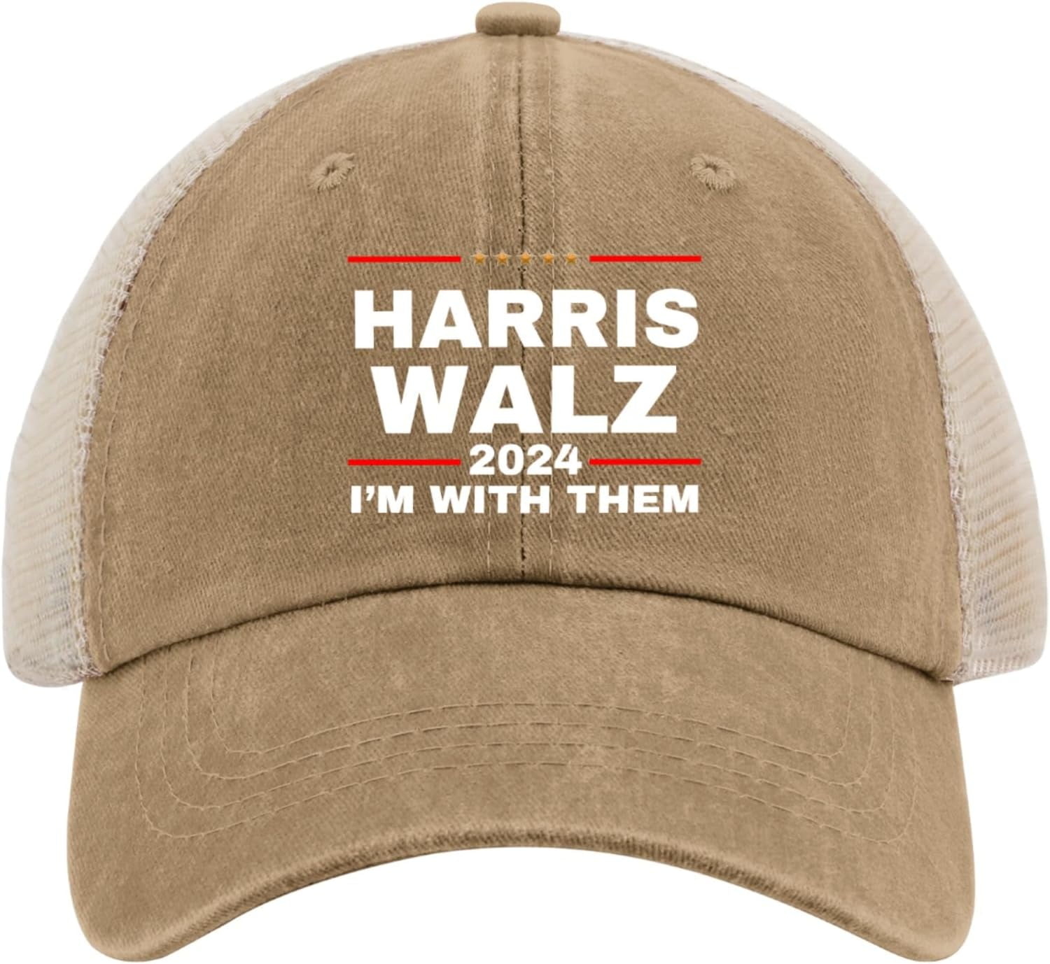 Harris Waltz Walz 2024 Iu2019m with Them hat Kamala 2024 Hat Trucker ...