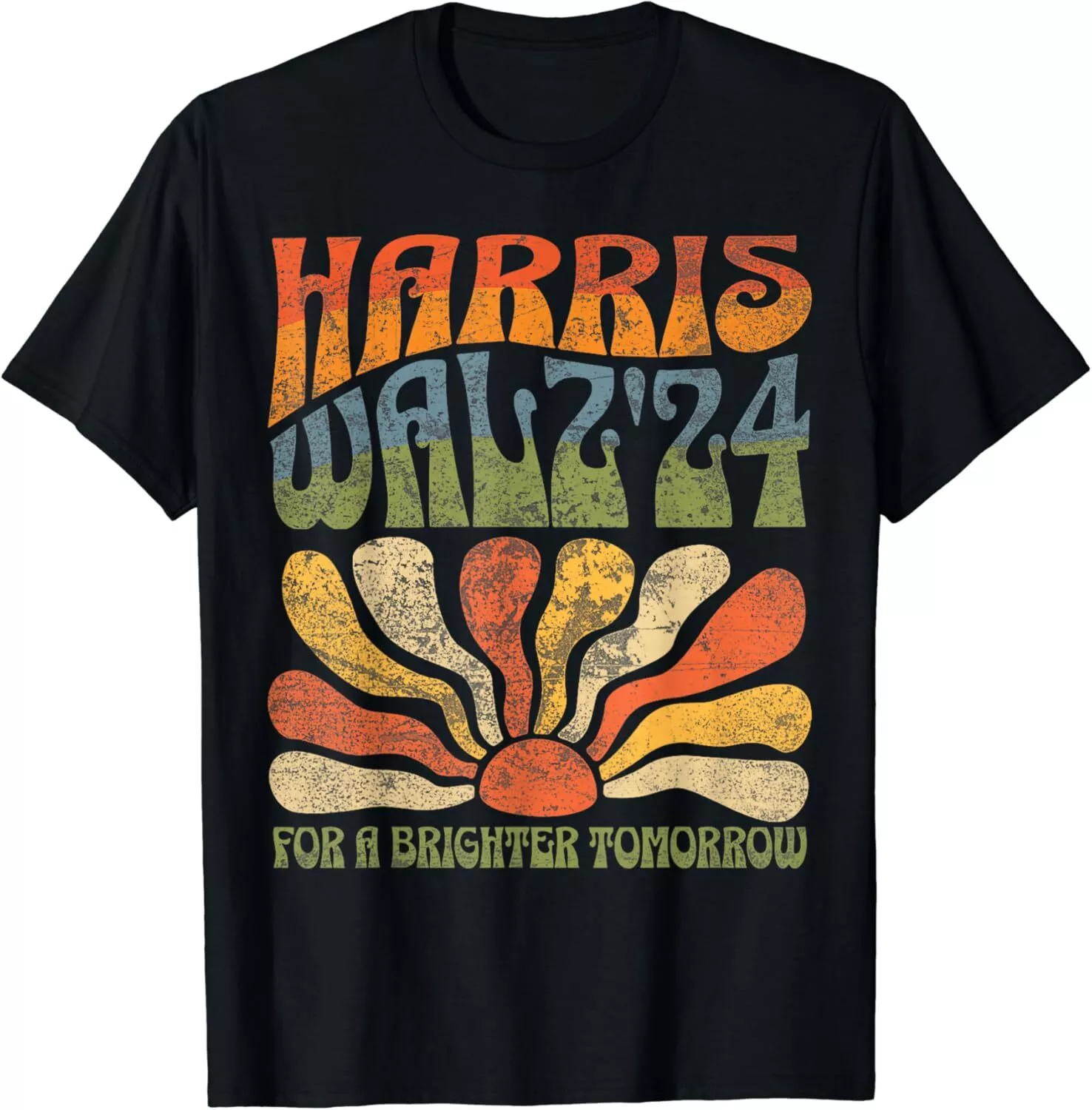 Harris Waltz for A Brighter Tomorrow, Kamala Harris Waltz Unisex T ...