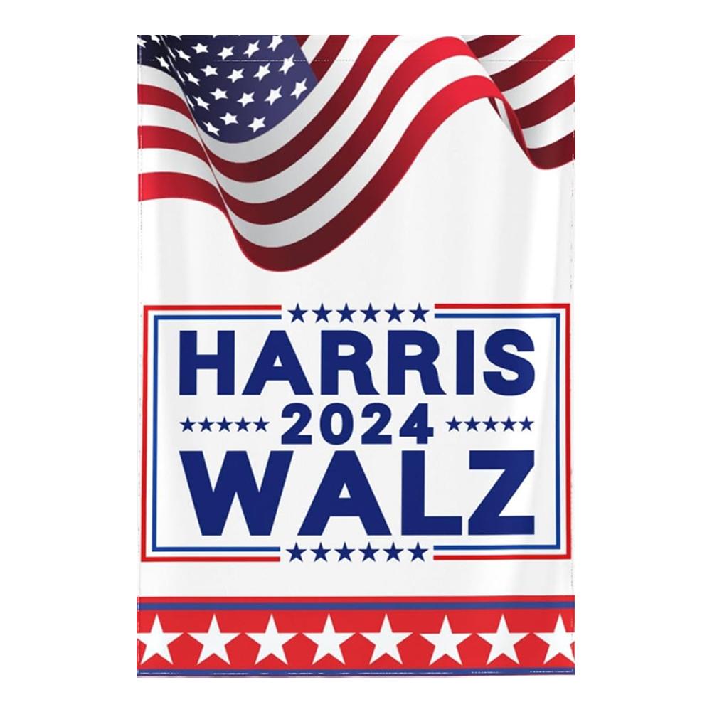 Harris-Waltz for President 2024 Flag 2024 US Election Garden Flag Home ...