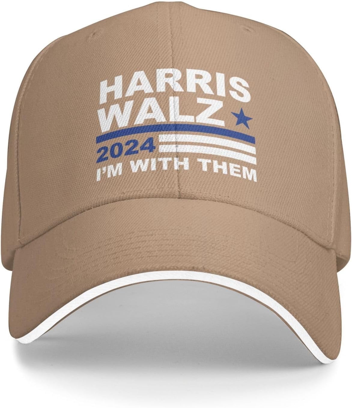 Harris Waltz hat Kamala Walz 2024 Iu2019m with Them Hat for Women ...