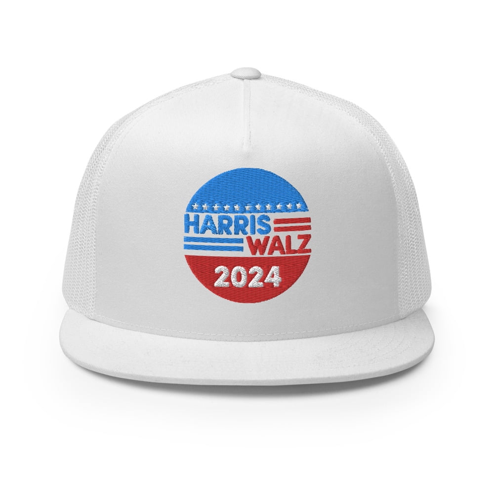 Harris Walz 2024 Democratic Party Embroidered Trucker Cap, Kamala ...