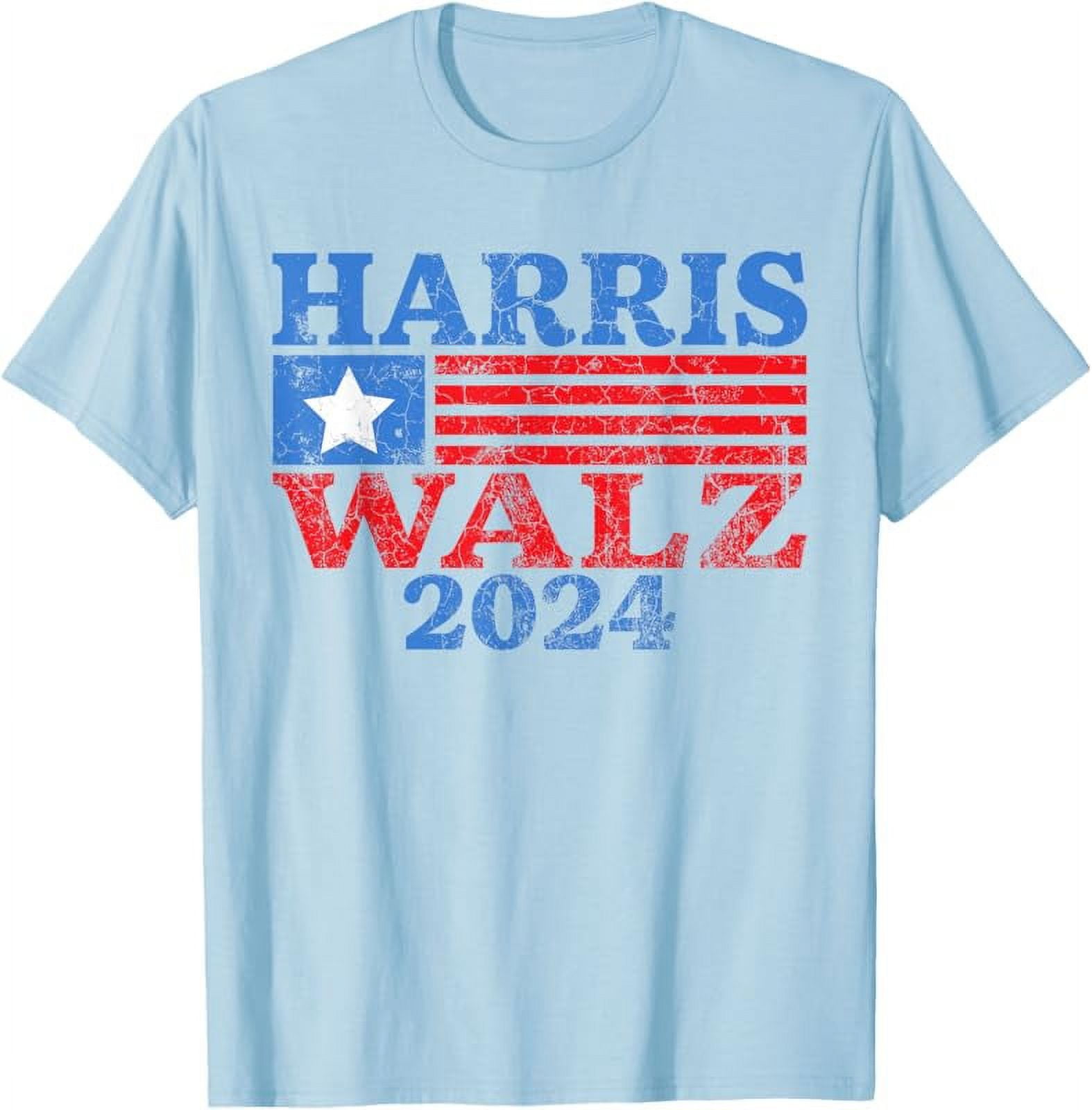 Harris Walz 2024 Election Kamala Harris Tim Waltz 2024 T-Shirt ...
