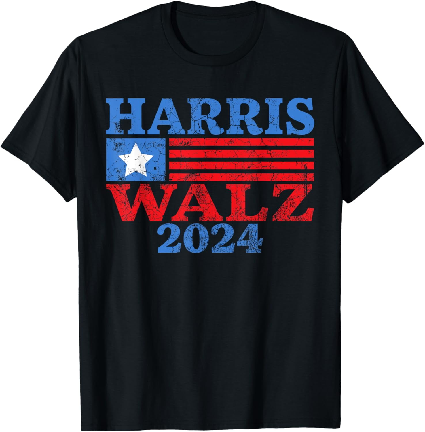 Harris Walz 2024 Election Kamala Harris Tim Waltz 2024 T-Shirt ...