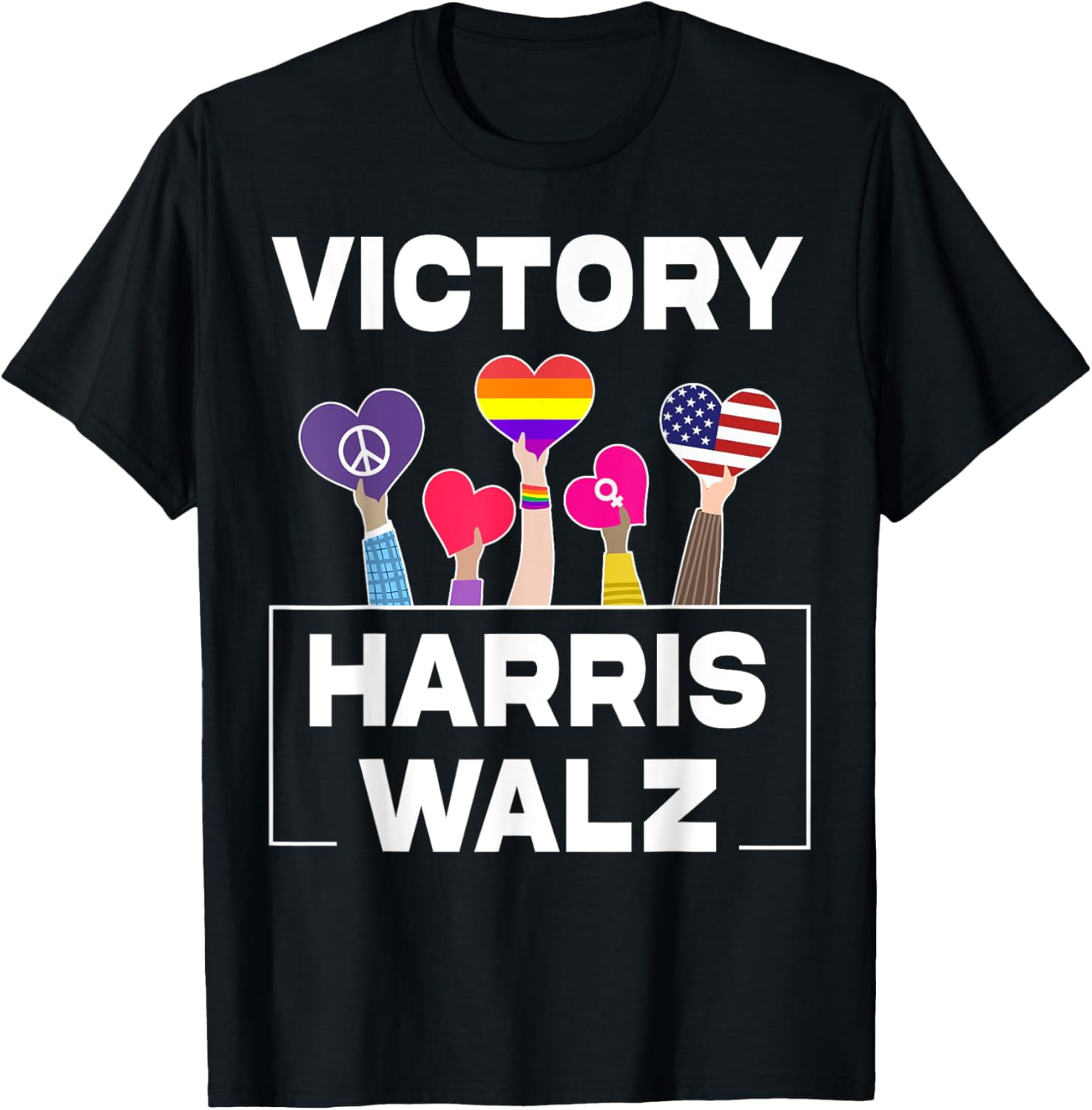 Harris Walz 2024 Election Kamala Harris Waltz Victory T-Shirt - Walmart.com