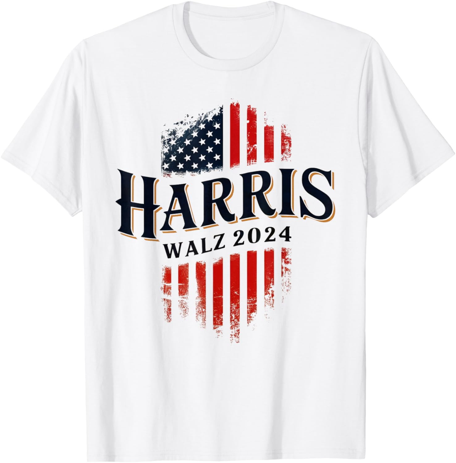 Harris Walz 2024 Election Tim Walz Kamala Harris Vote Blue T-Shirt ...