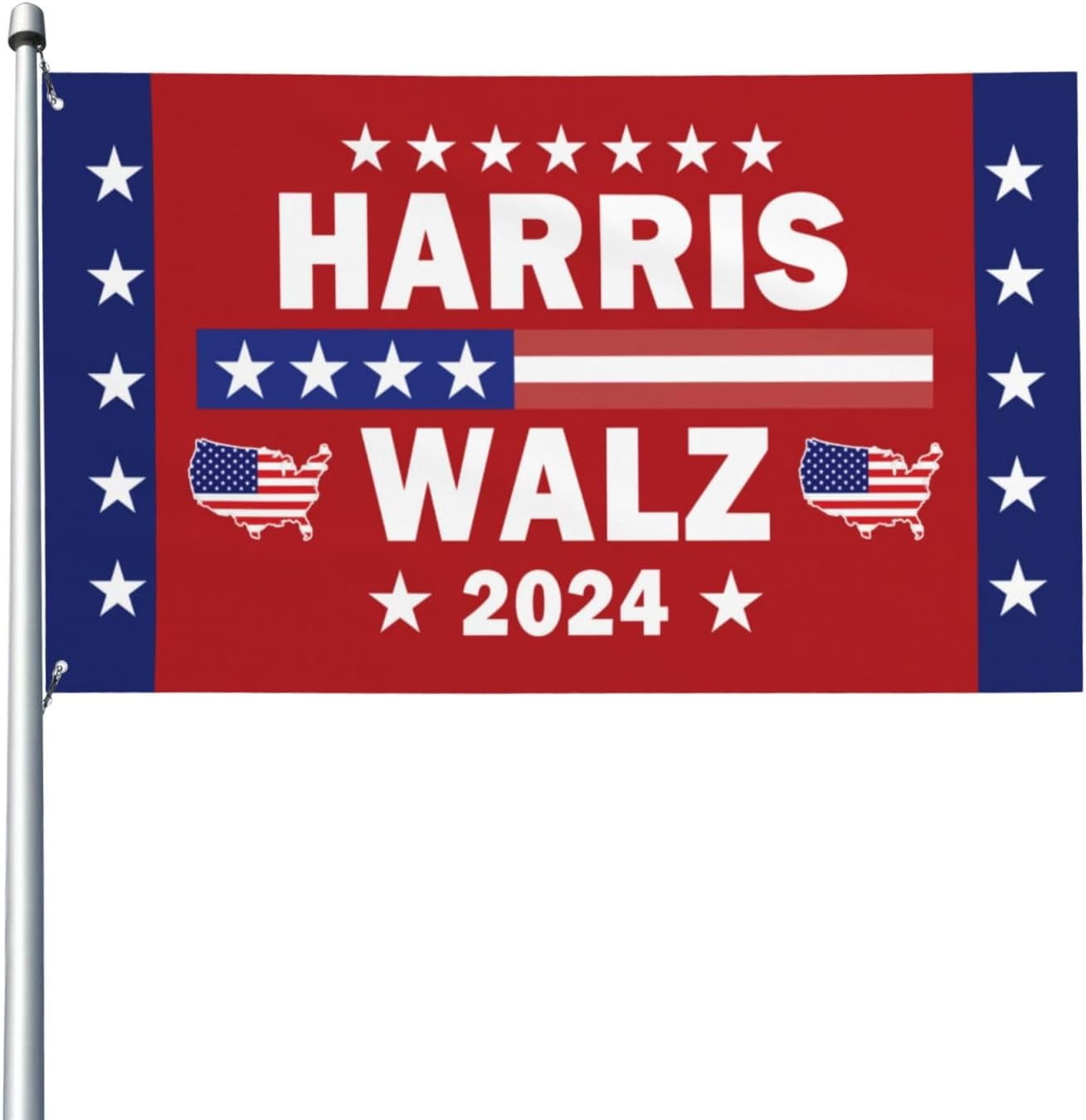 Harris Walz 2024 Flag, Harris Waltz 2024 Flag Kamala Harris 2024 ...