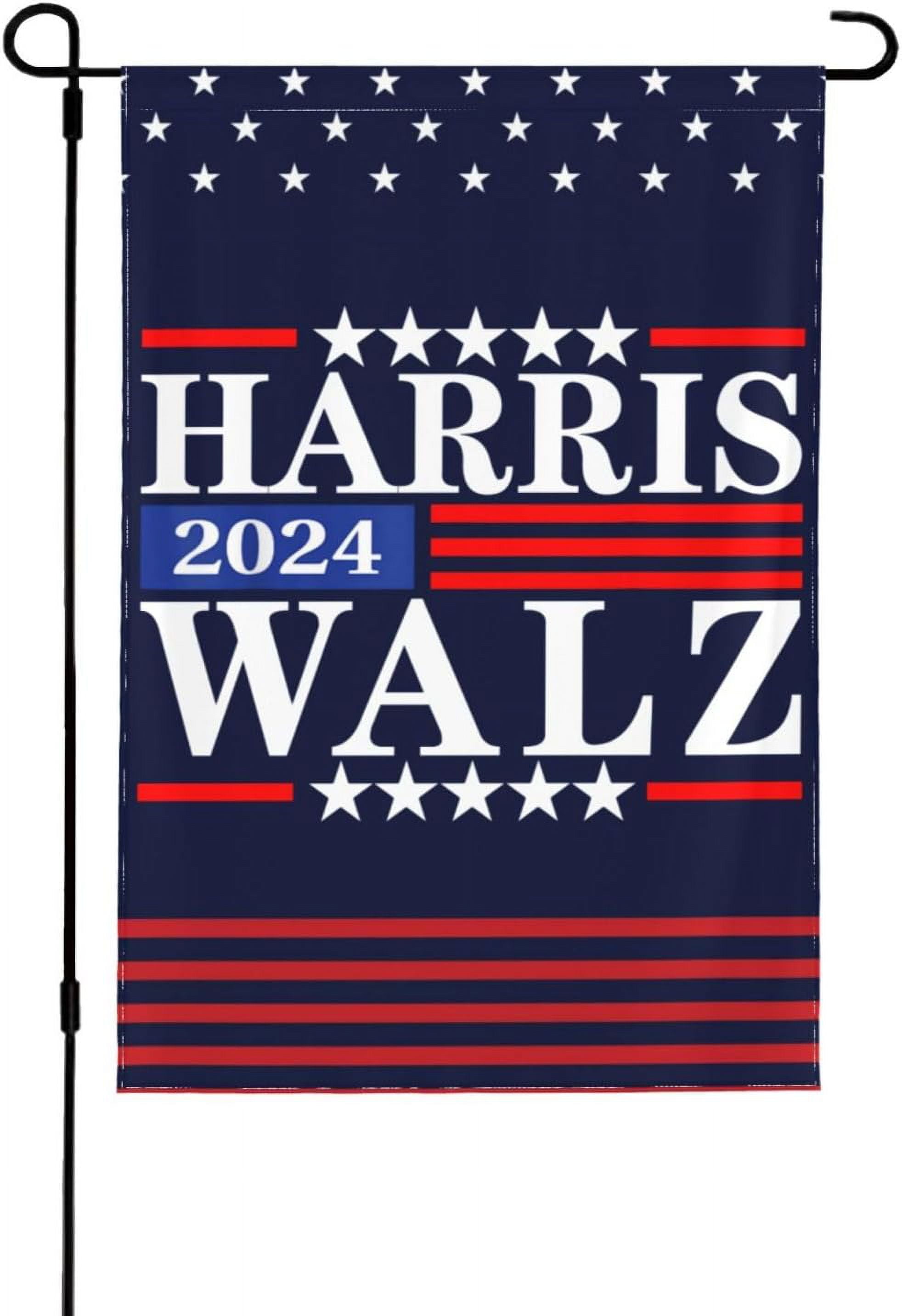Harris Walz 2024 Flag Harris Waltz 2024 House Flag 12.5"X18", Kamala ...