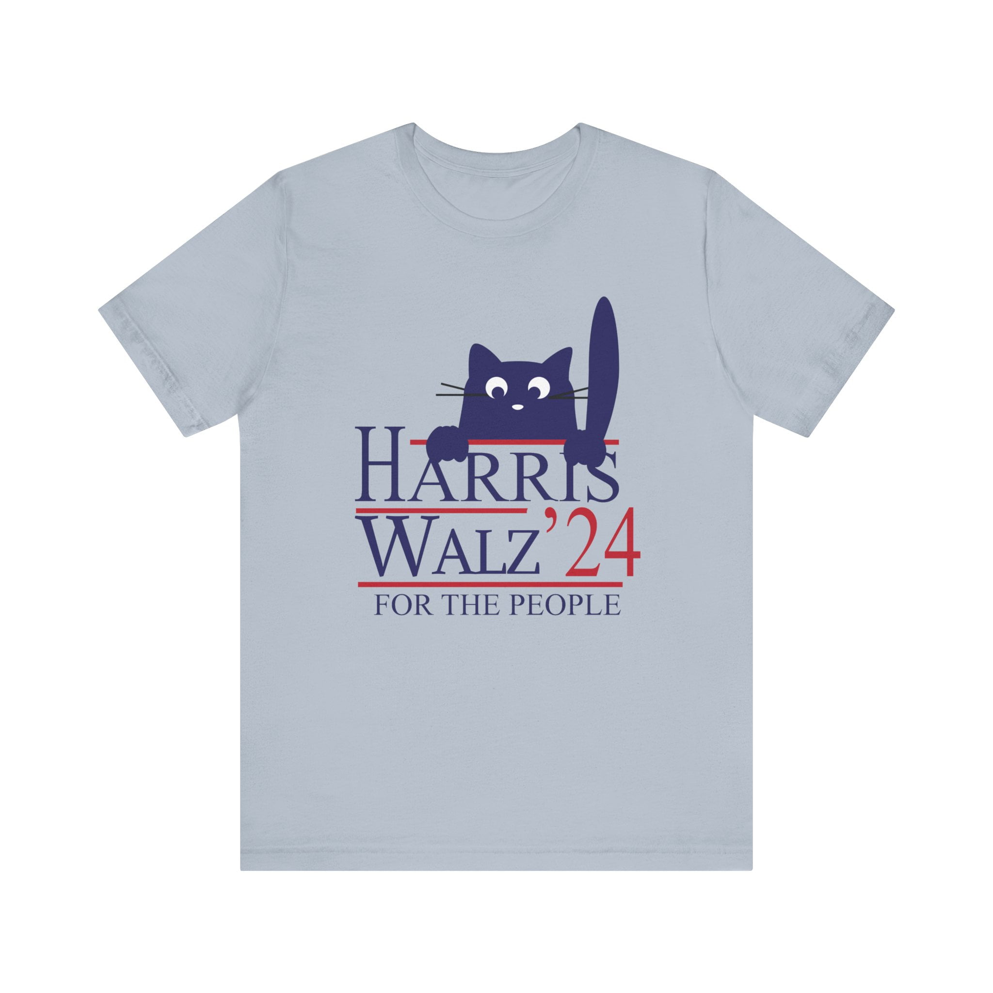 Harris Walz 2024 For the People shirt, Harris Walz Cat shirt, Kamala ...
