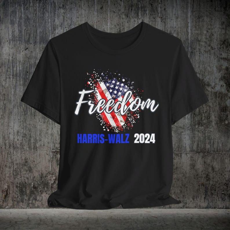Harris Walz 2024 Freedom T Shirt Kamala Harris Tim Walz T For