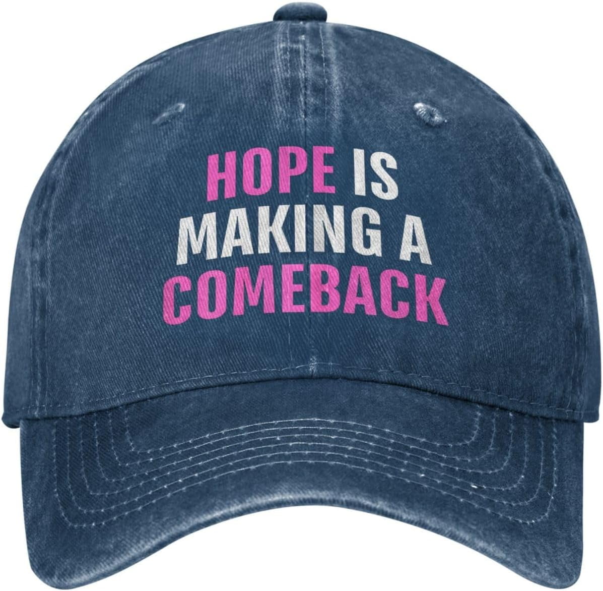 Harris Walz 2024 Hope is Making A Comeback Hat Vintage Washed Caps Men ...