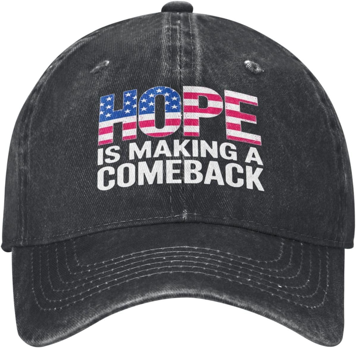 Harris Walz 2024 Hope is Making A Comeback Hat Vintage Washed Caps for ...