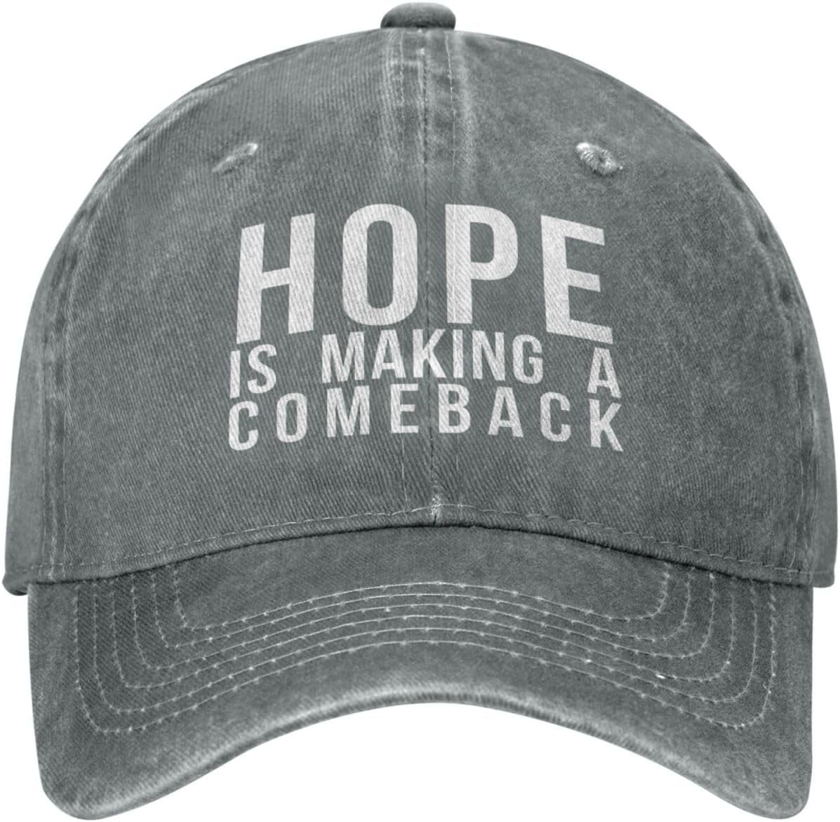 Harris Walz 2024 Hope is Making A Comeback Hats Vintage Adjustable Caps ...