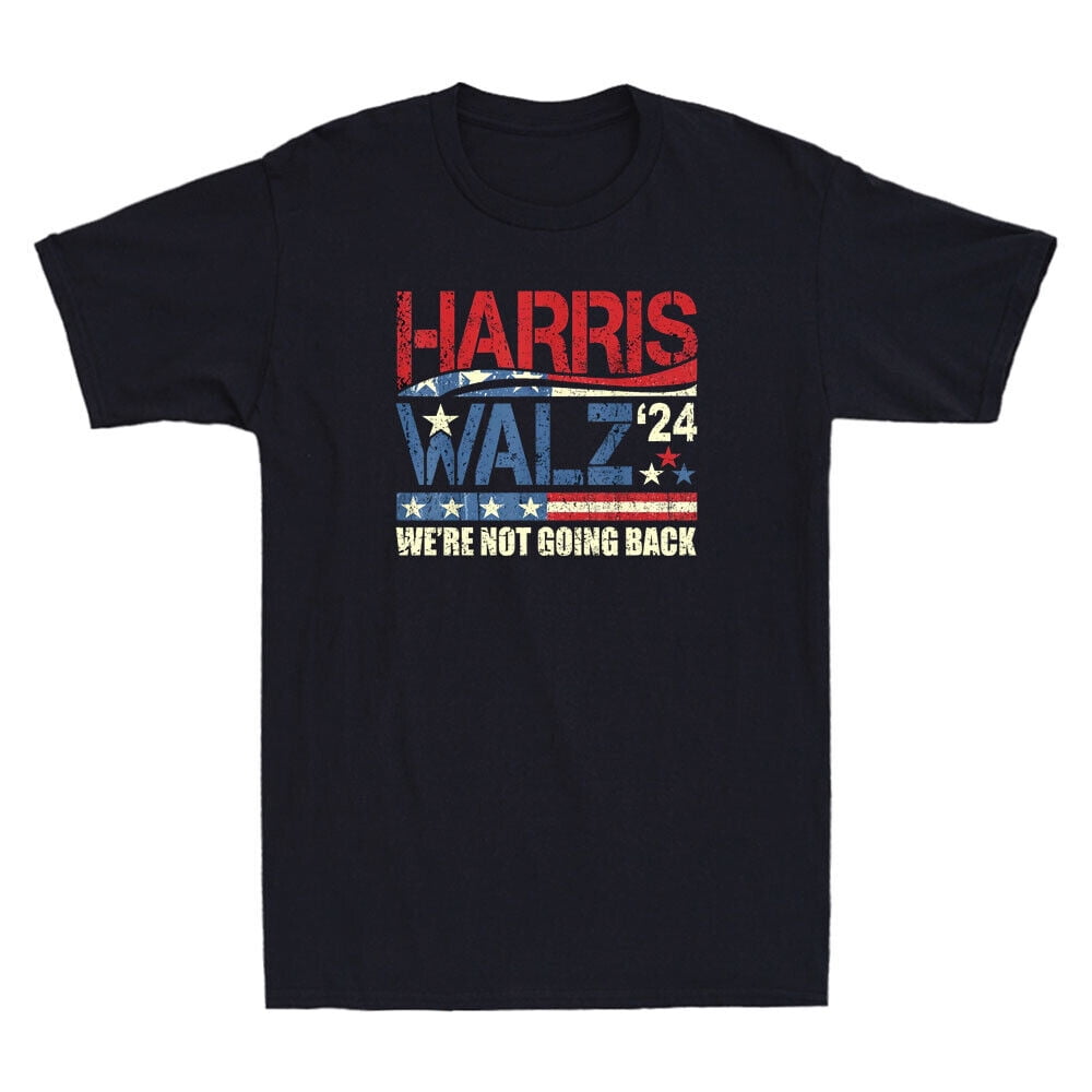 Harris Walz 2024 Kamala Harris 2024 Tim Walz 2024 Usa Flag Vintage Men