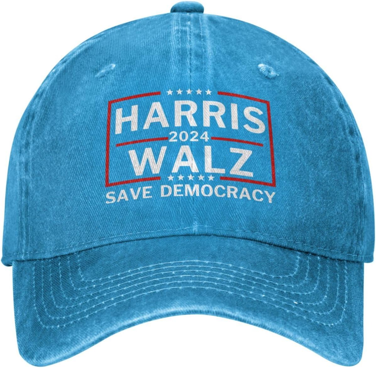 Harris-Walz 2024 Kamala Harris for President Save Democracy Denim ...