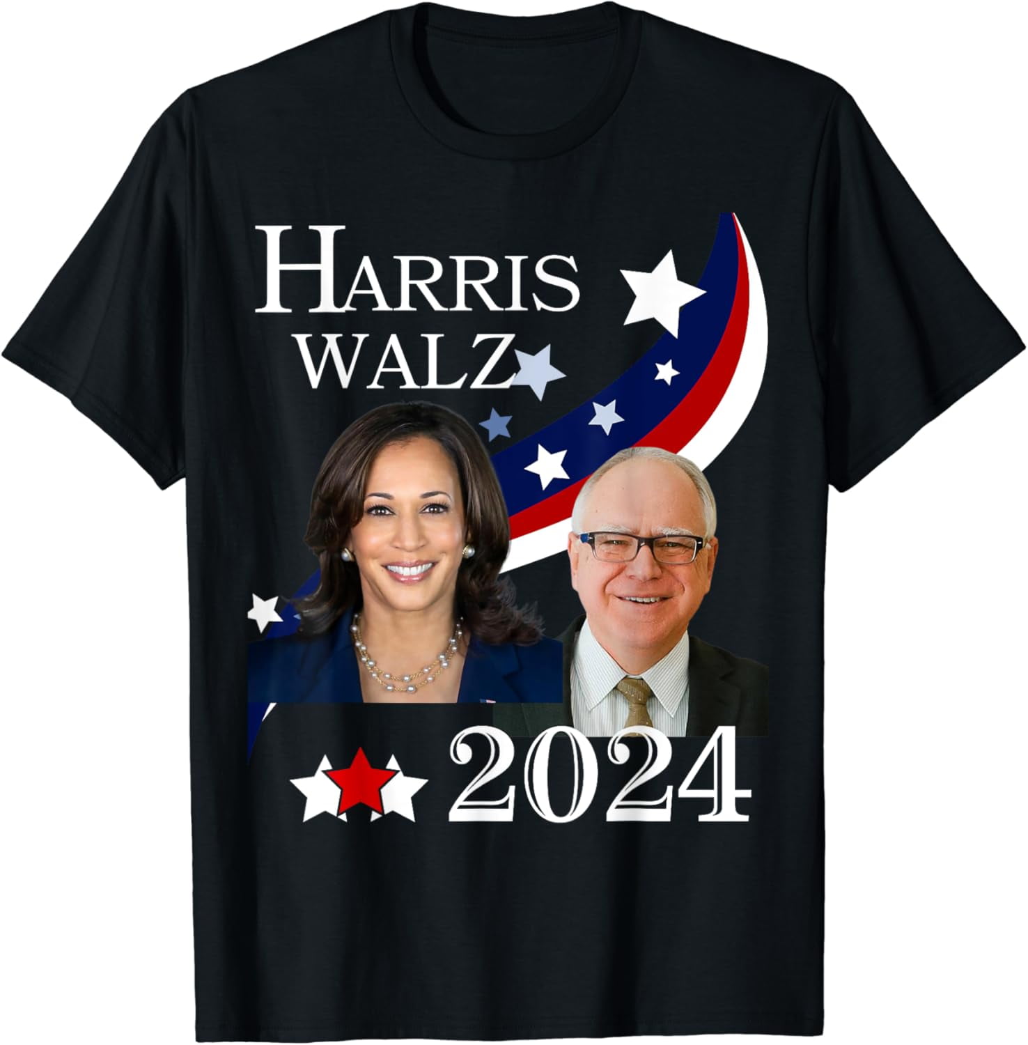 Harris Walz 2024 Presidential Election Campaign Kamala T-Shirt ...