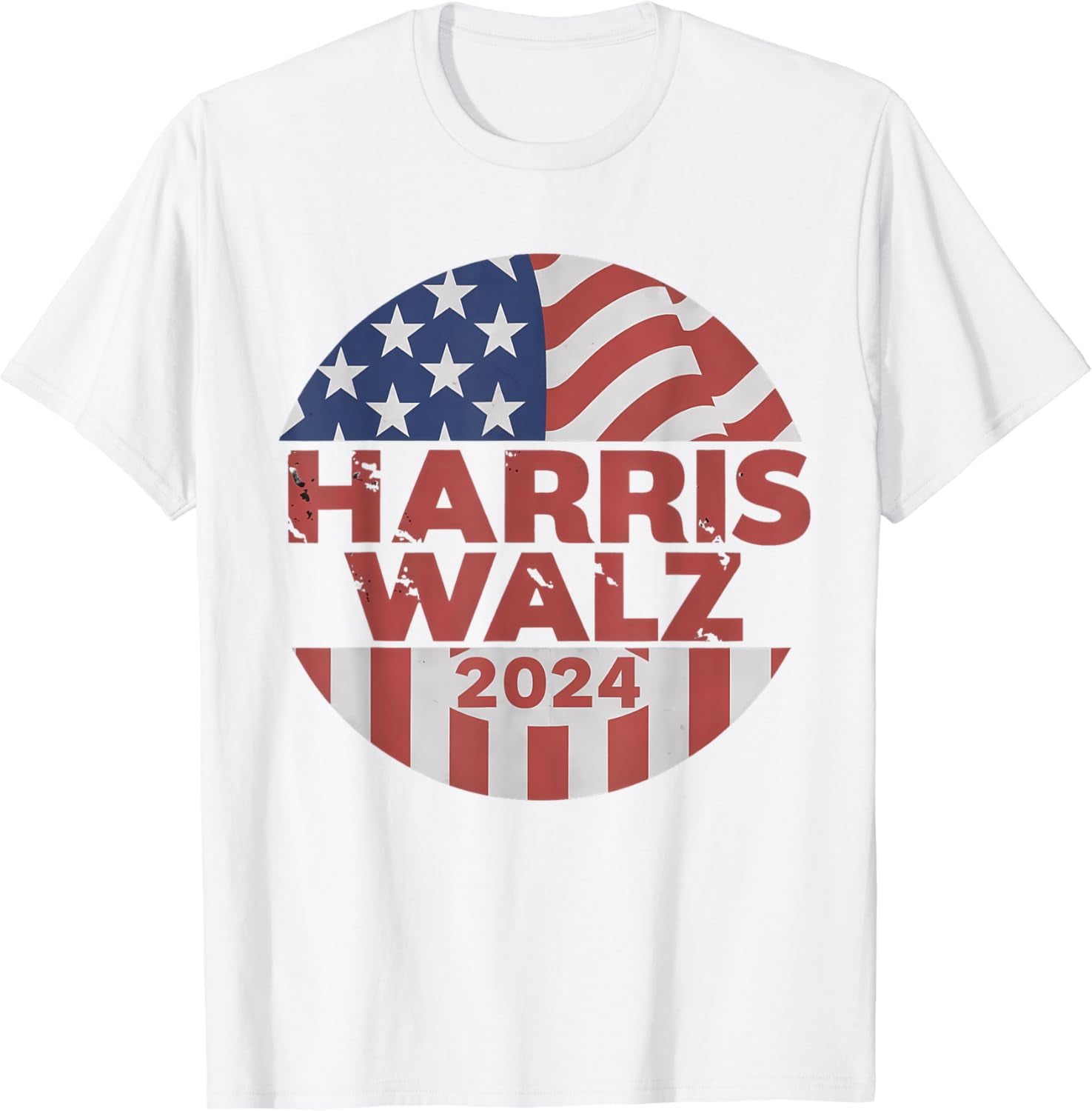 Harris-Walz 2024 T-Shirt - Walmart.com