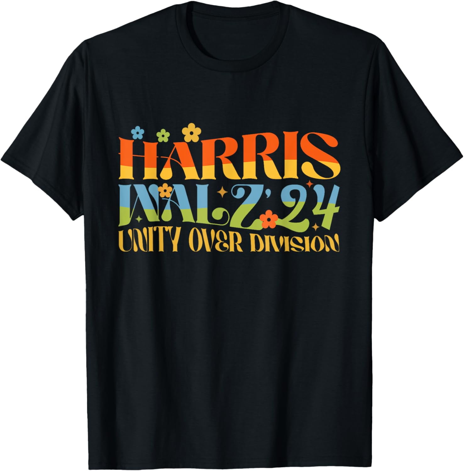 Harris Walz 2024 Unity Over Division Madam President T-Shirt - Walmart.com