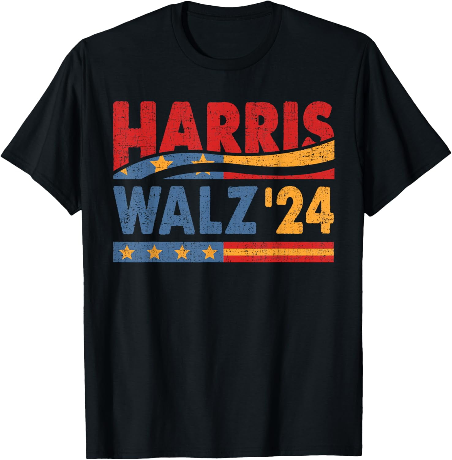 Harris Walz 2024 for President Patriotic Kamala Waltz 2024 T-Shirt ...