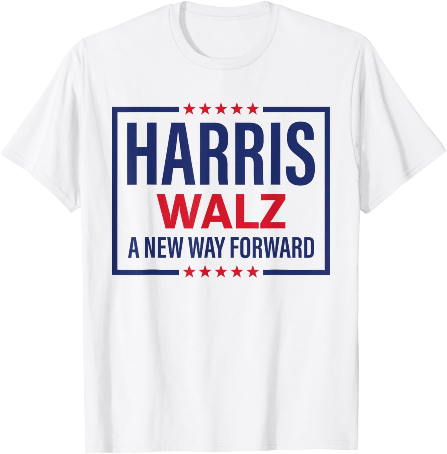 Harris Walz A New Way Forward 2024 T-Shirt - Walmart.com