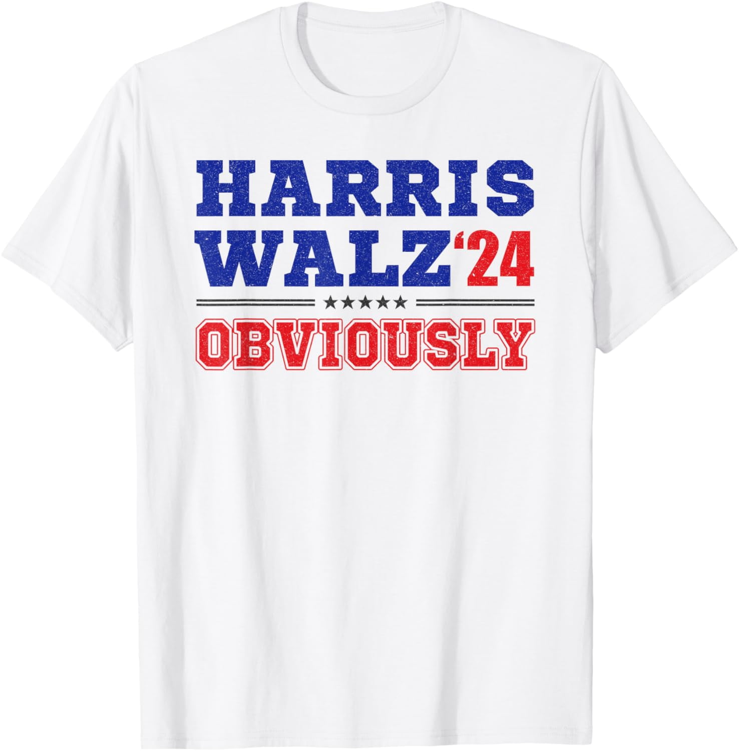 Harris Walz Obviously 2024 Kamala Harris Tim Walz (Waltz) T-Shirt ...