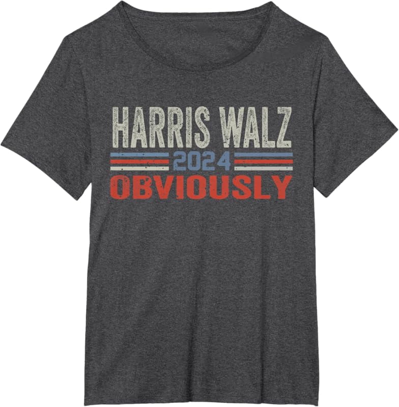 Harris Walz. Obviously. Kamala Harris Walz (Waltz) 2024 T-Shirt ...