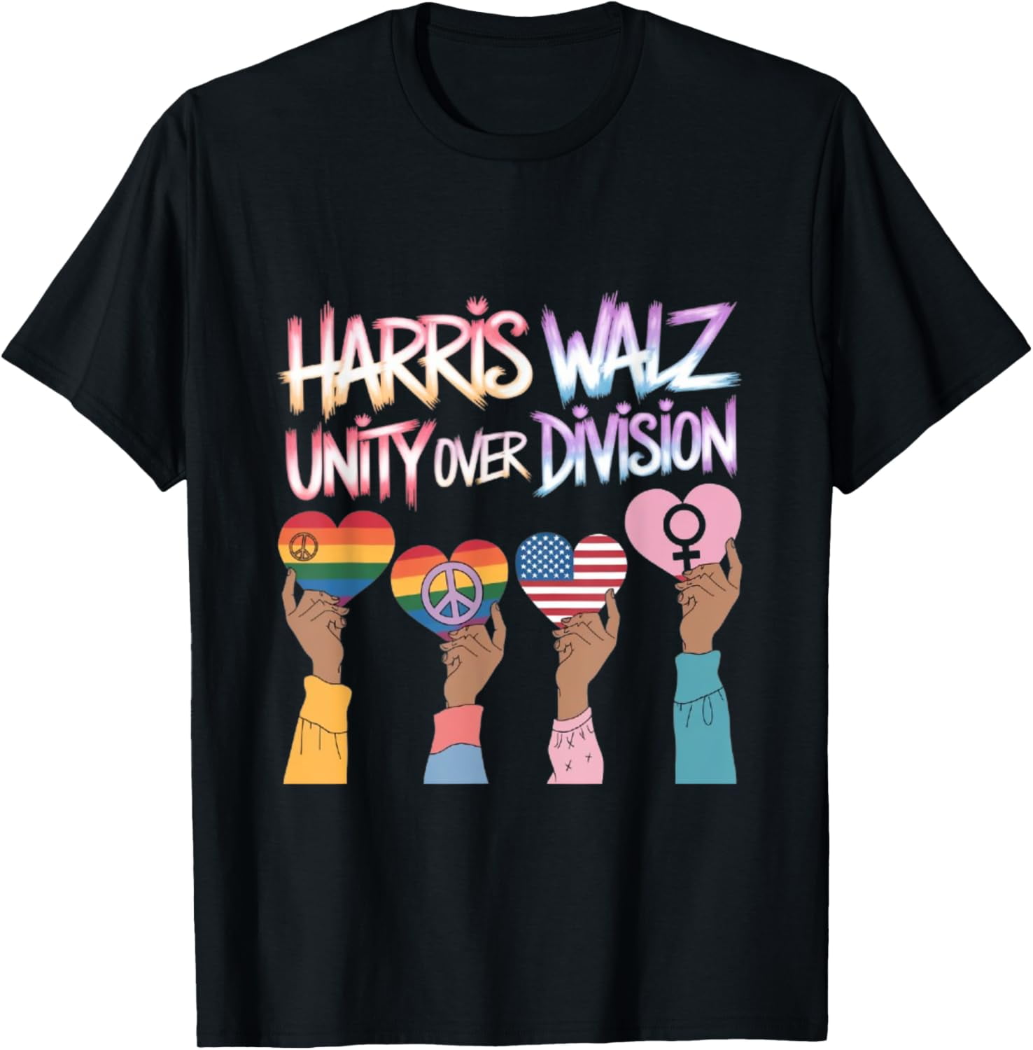 Harris-Walz: Uniting America for a Brighter Future T-Shirt - Walmart.com