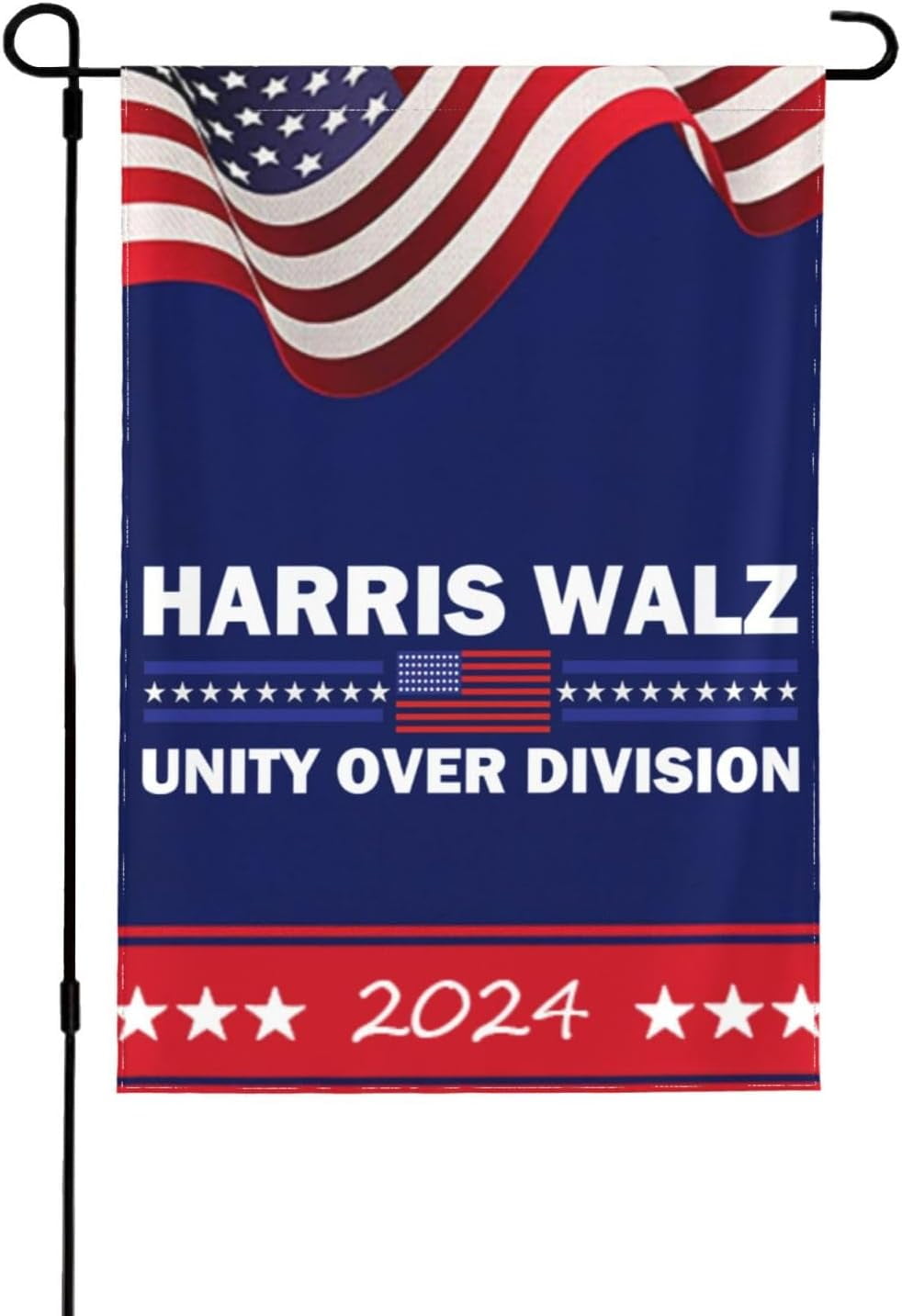 Harris Walz Unity Over Division Flags Harris Walz Unity Over Division ...