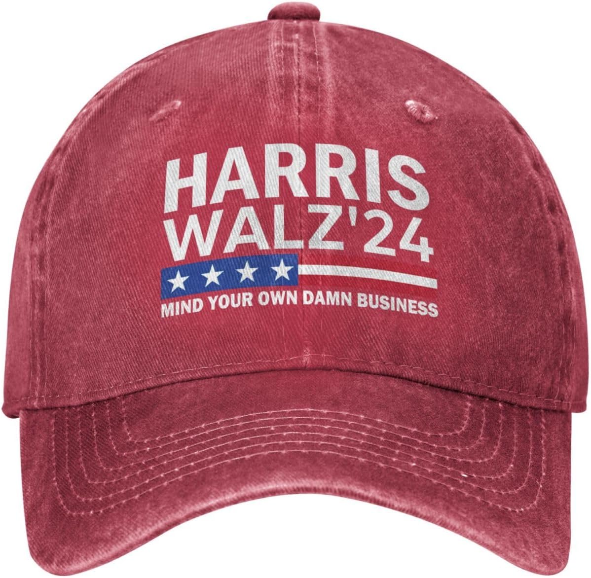 Harris Walz Waltz 2024 Mind Your Own Damn Business Hat Tim Walz Hat ...