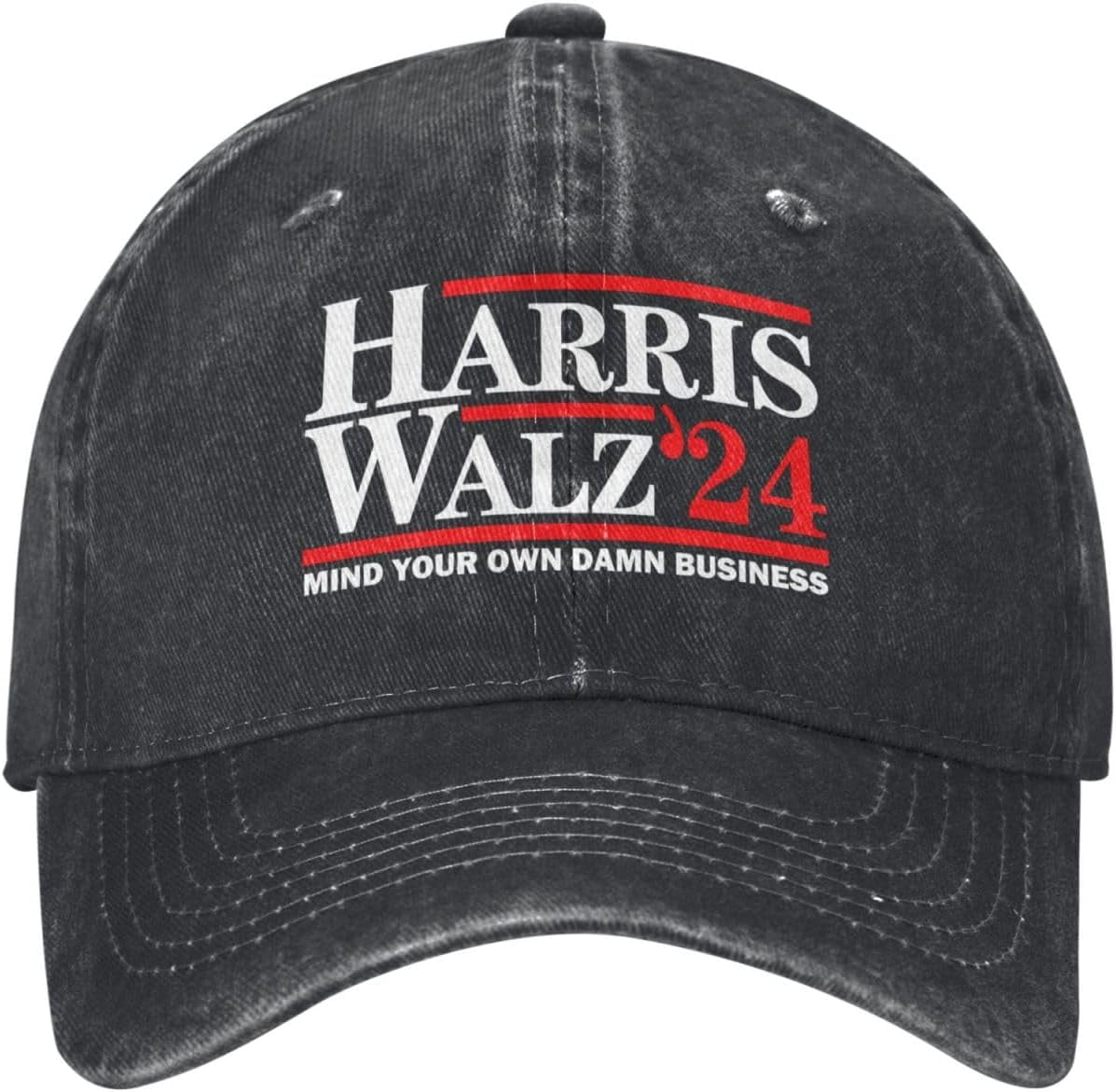 Harris Walz Waltz 2024 Mind Your Own Damn Business Hat Tim Walz Hat ...
