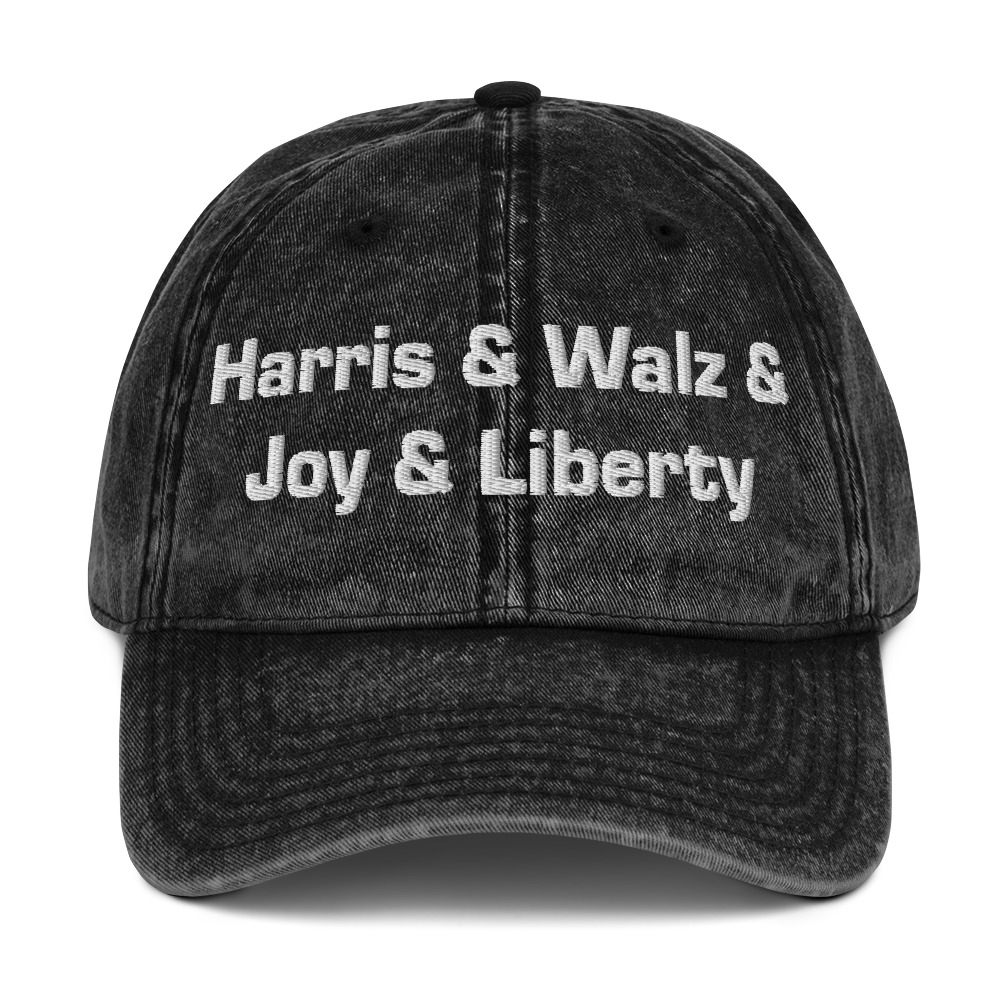 Harris Walz Waltz 2024 Supporter Embroidered Vintage Cap, Harris Walz ...