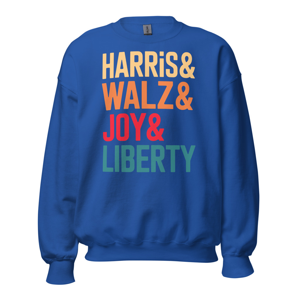 Harris Walz Waltz 2024 Supporter Unisex Sweatshirt, Harris Walz Joy ...