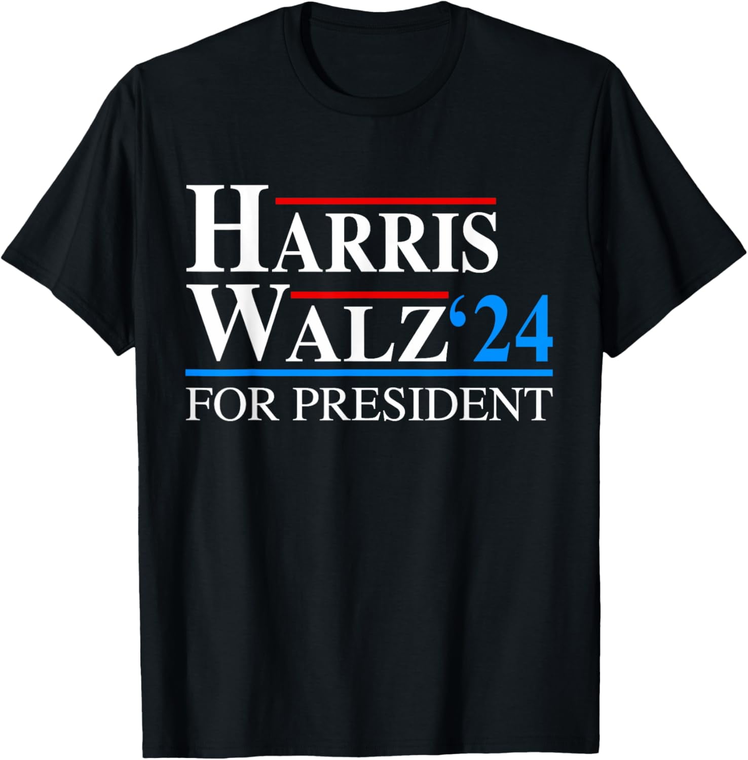 Harris Walz Waltz 2024 VP President Kamala Harris Tim Waltz T-Shirt ...