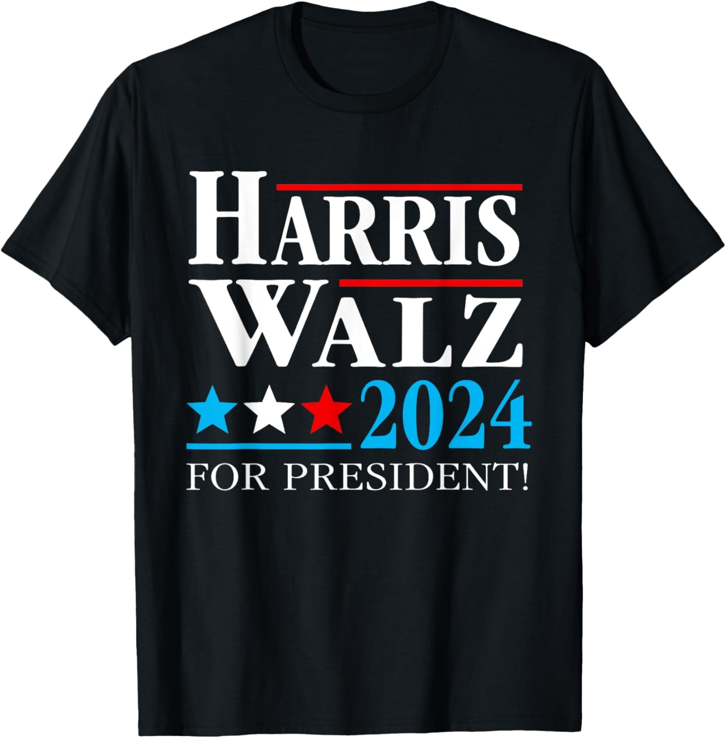 Harris Walz Waltz 2024 Vice President VP Harris Tim Waltz T-Shirt ...