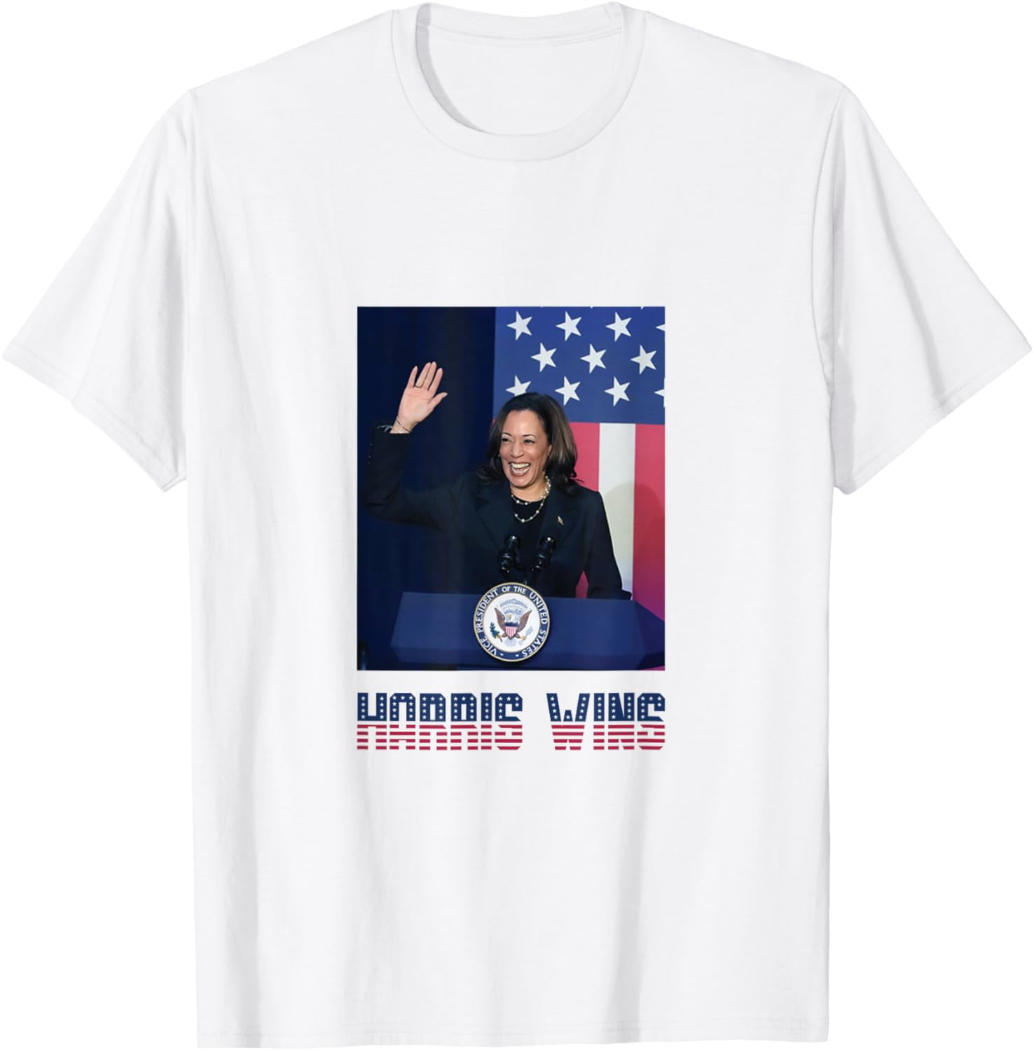 Harris Wins elections 2024 T-Shirt - Walmart.com