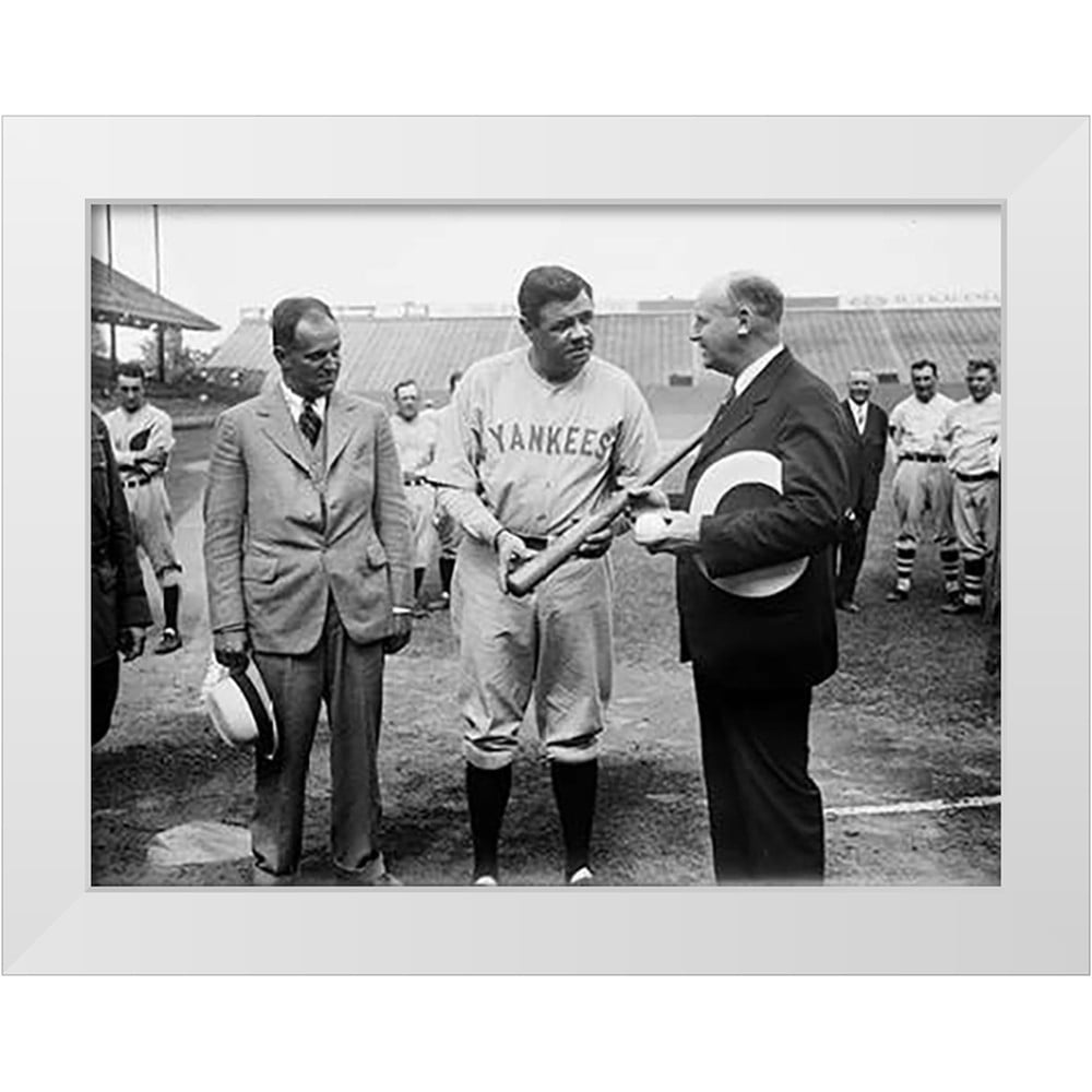 Harris and Ewing Collection 24x19 White Modern Wood Framed Museum Art ...