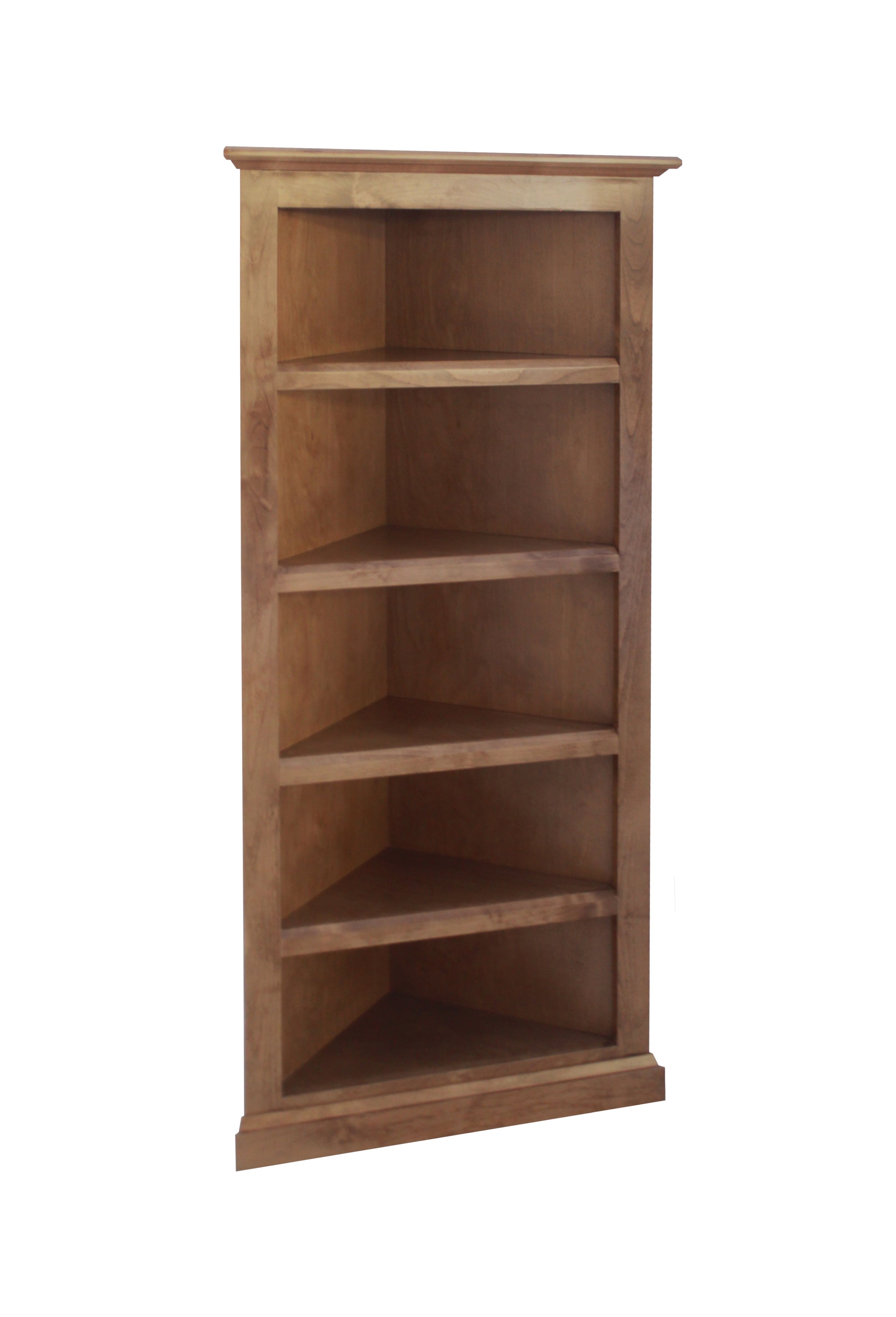 Harrisburg Corner Bookcase - Walmart.com