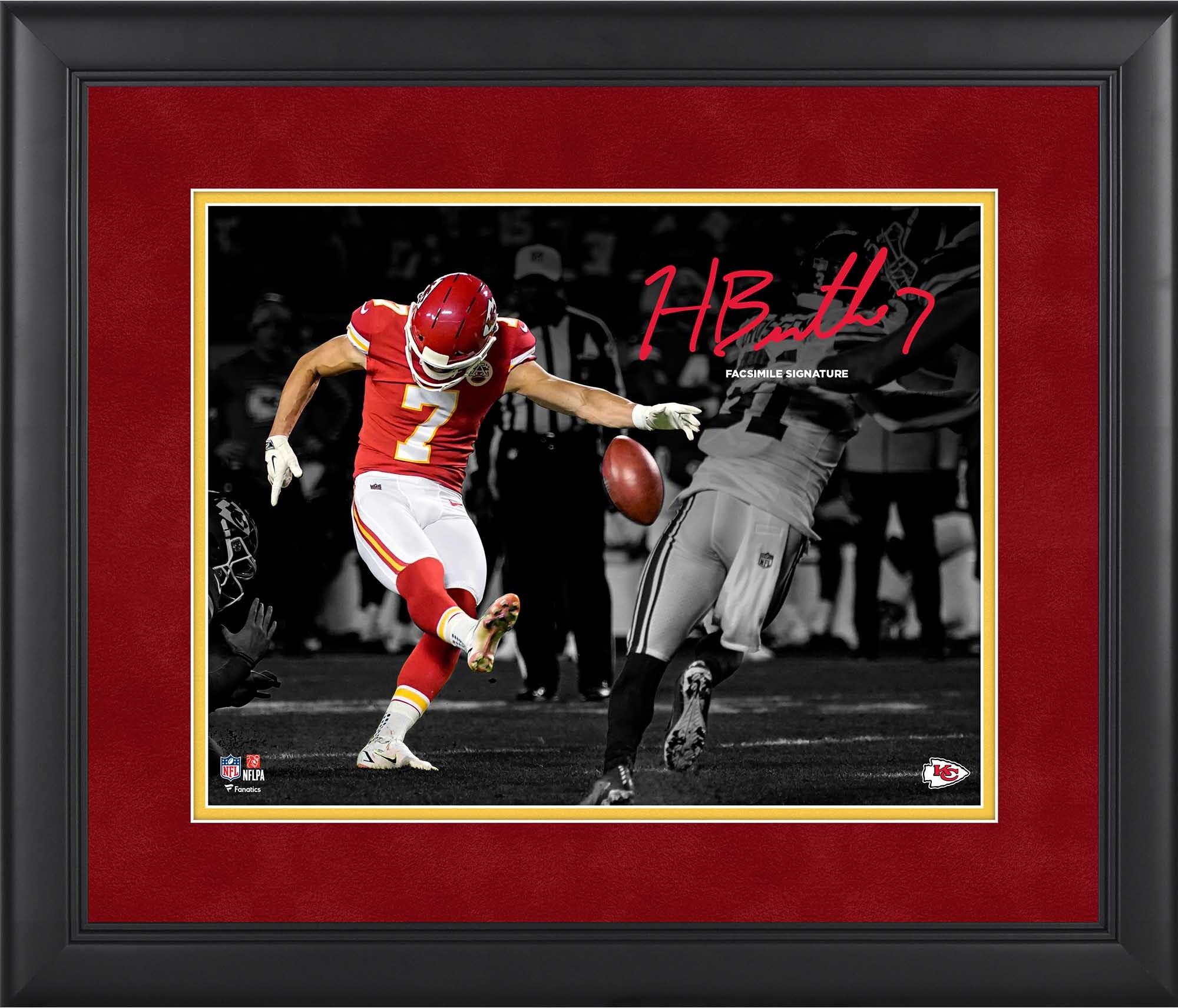 Harrison Butker Kansas City Chiefs Framed 11" x 14" Spotlight ...