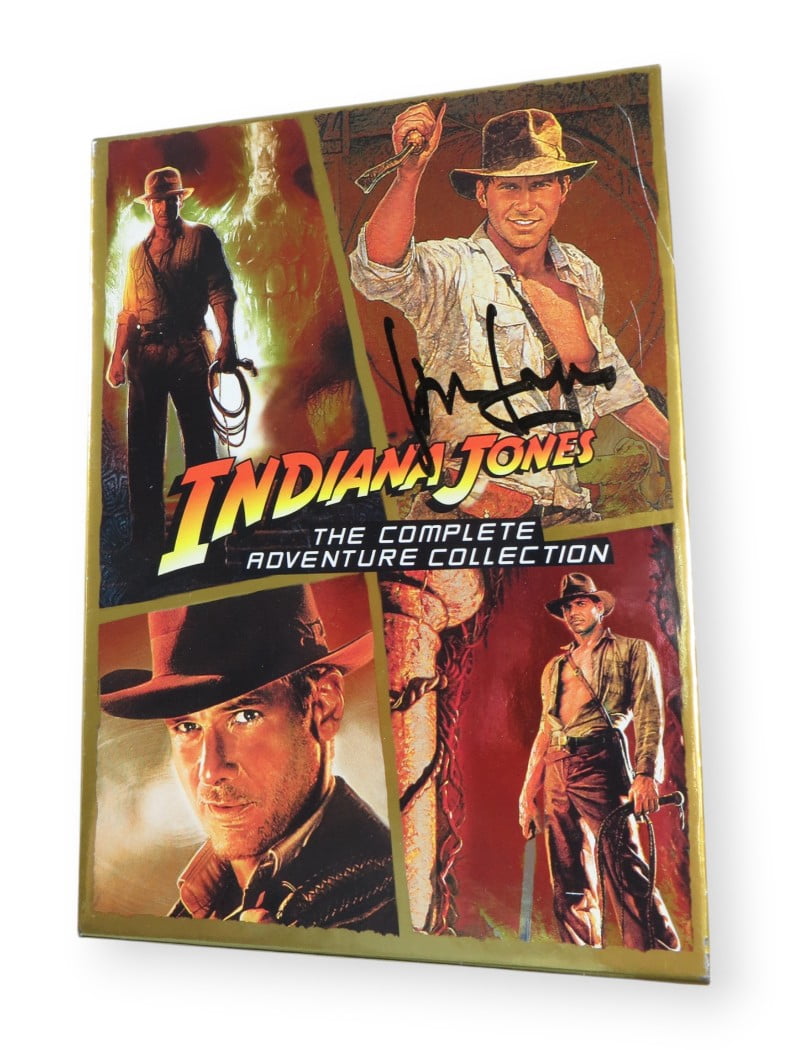Harrison Ford Signed Autographed DVD Cover Indiana Jones Collection JSA ...