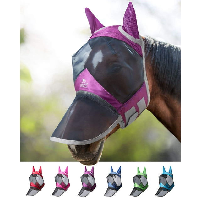 Harrison Howard CareMaster Pro Luminous Fly Mask Full Face Amethyst (L ...