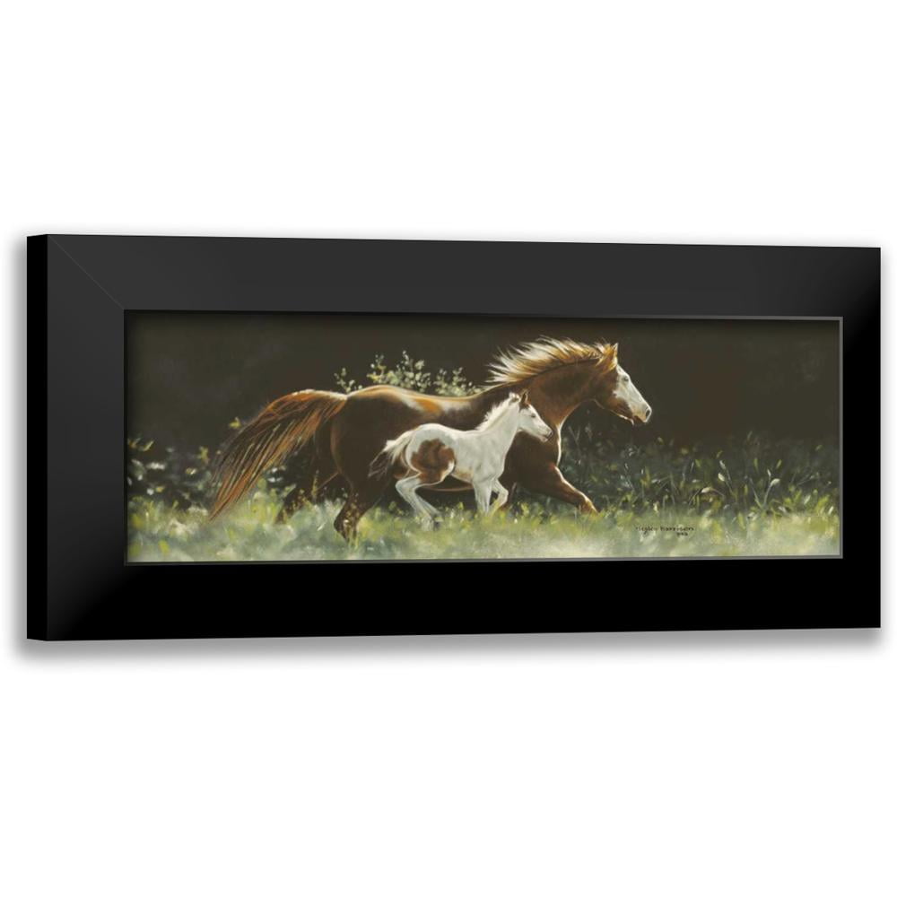 Harrison, Lesley 18x9 Black Modern Framed Museum Art Print Titled ...